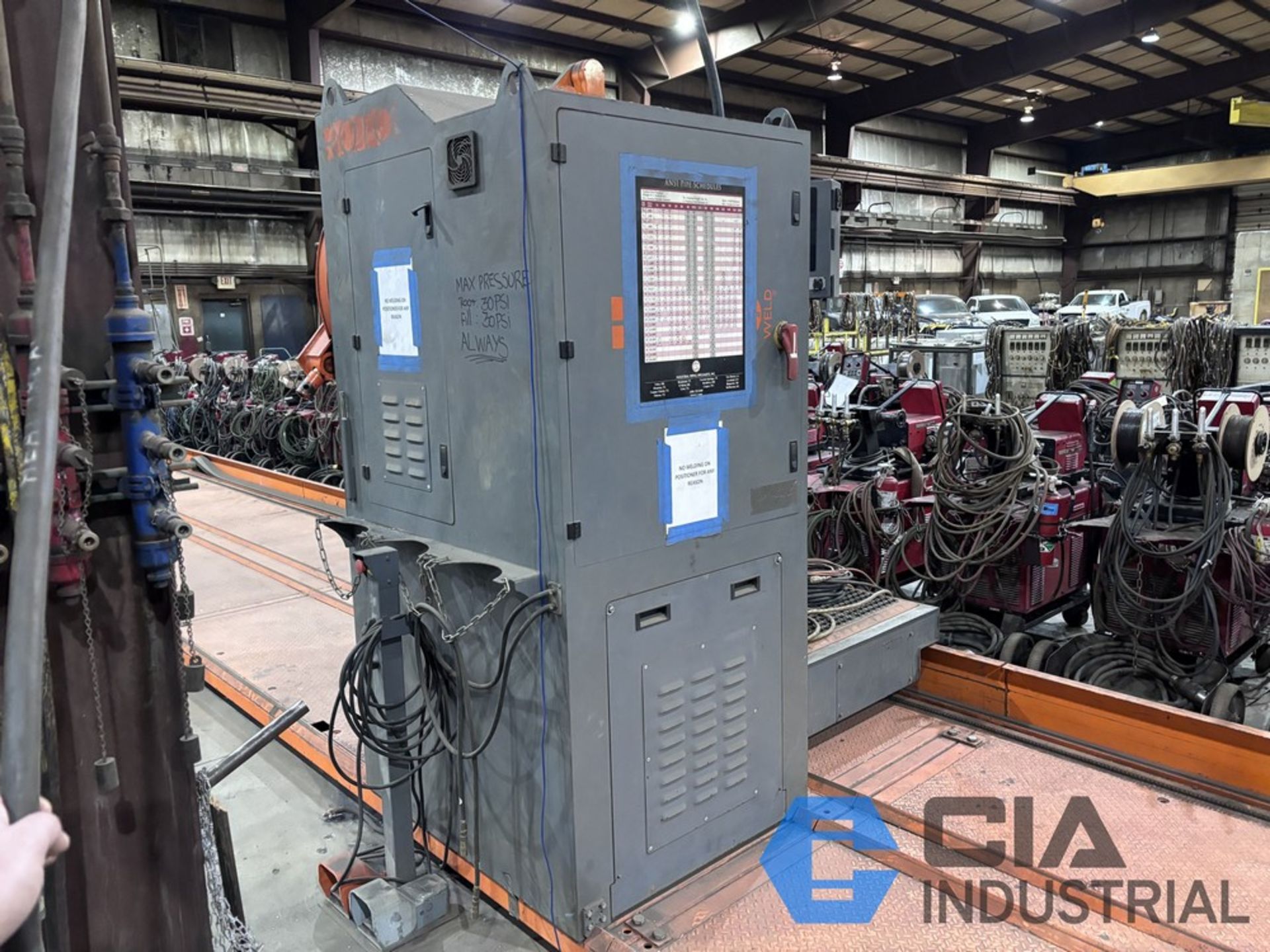TECNAR ROTOWELD 3.0 TWIN BAY PIPE SPOOL WELDING SYSTEM; S/N 0108 (2016 ...