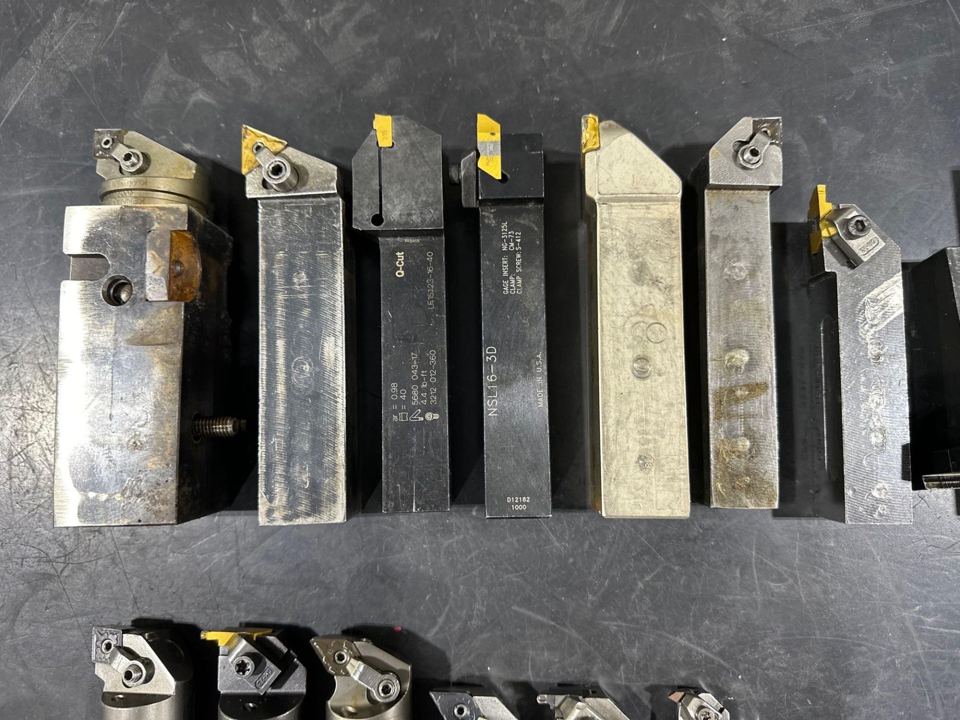 Lot of: Kennametal KM40 Indexable turning head, Indexable Turning Tool ...