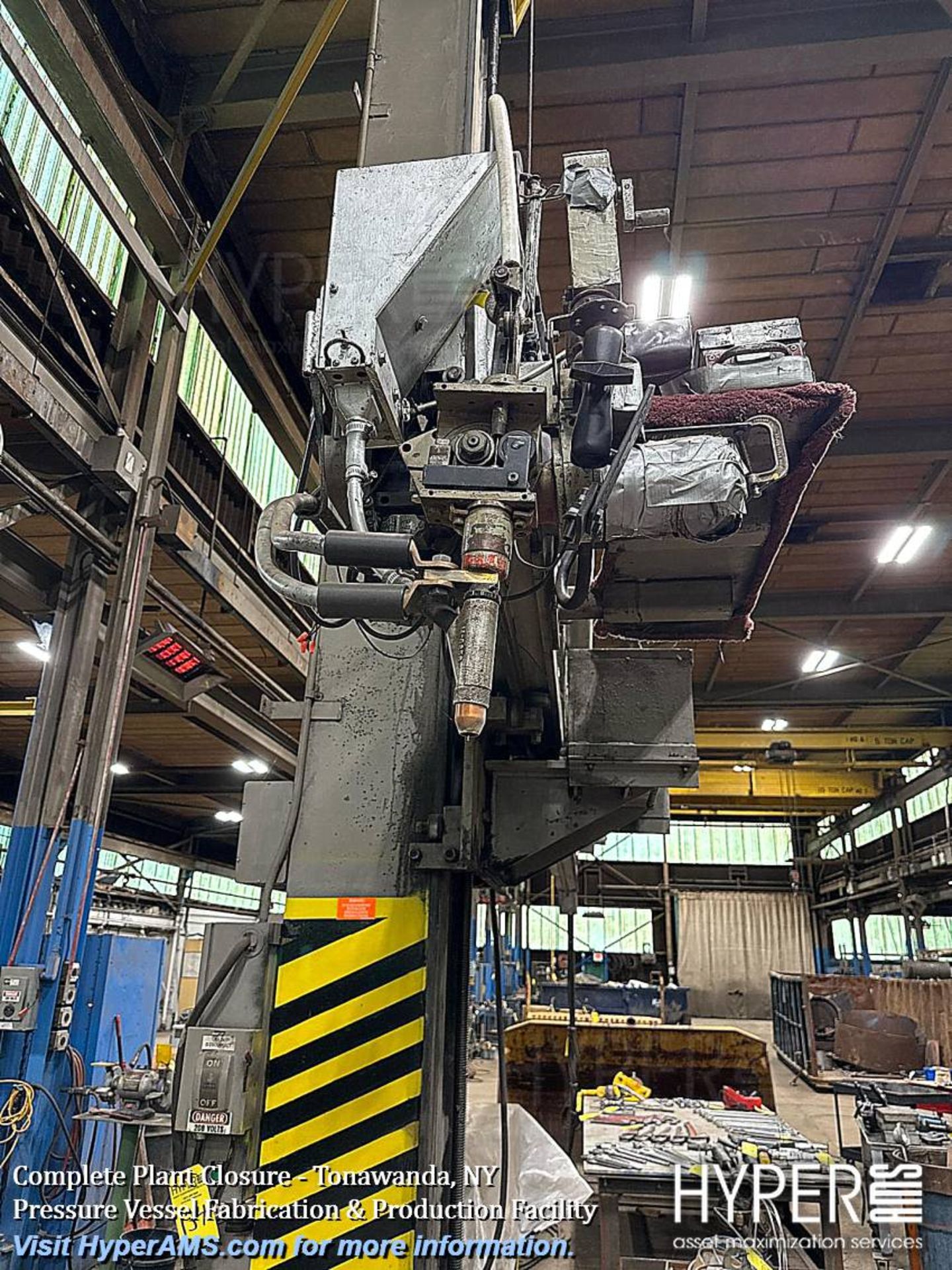 Lincoln Electric DC-600 Automated Submerged Arc Welding Manipulator ...
