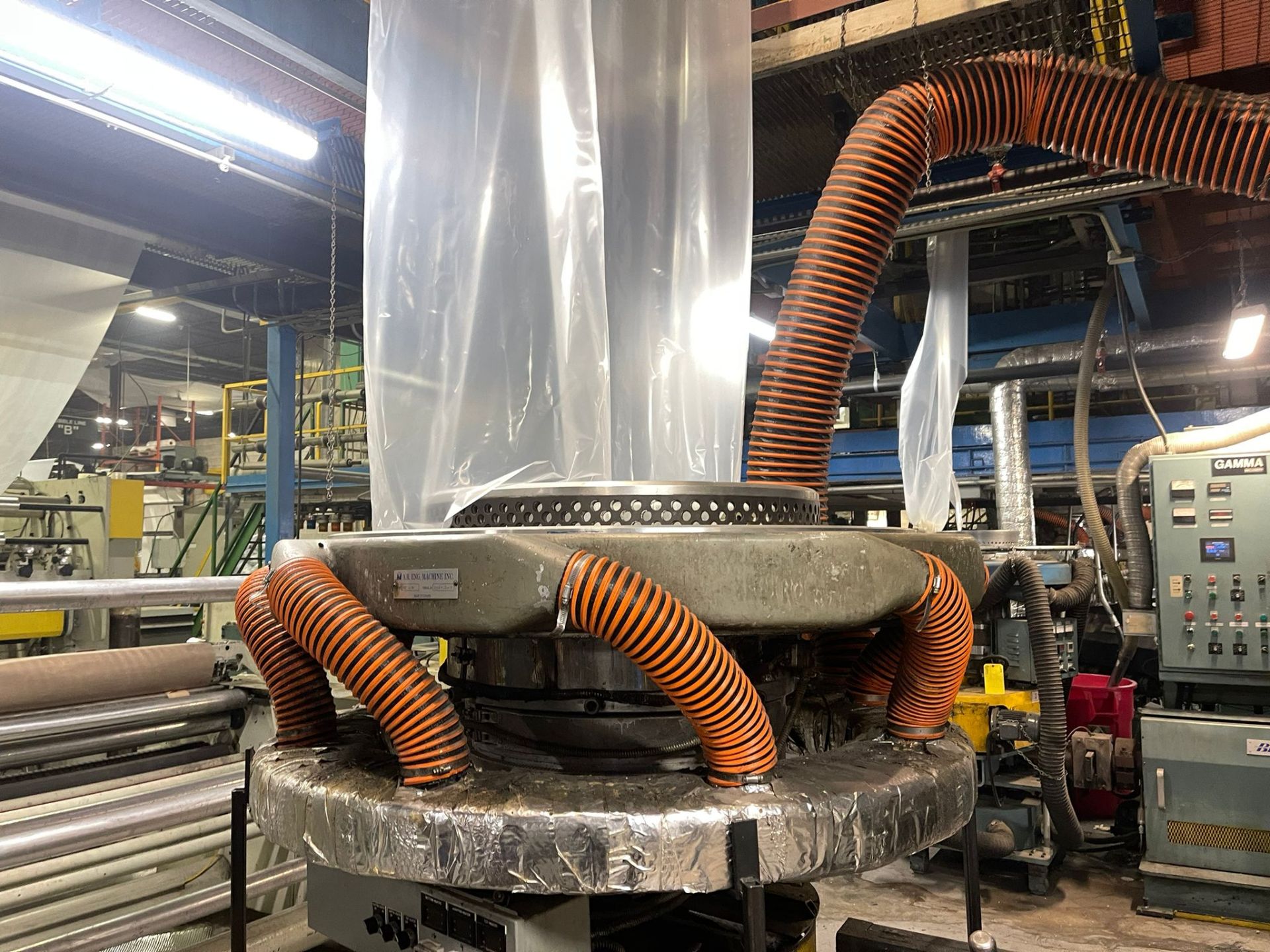 A.R. ENG. MACHINE INC. DUAL LIP AIR RING FOR 24” DIE (TOR-047), 24 ...