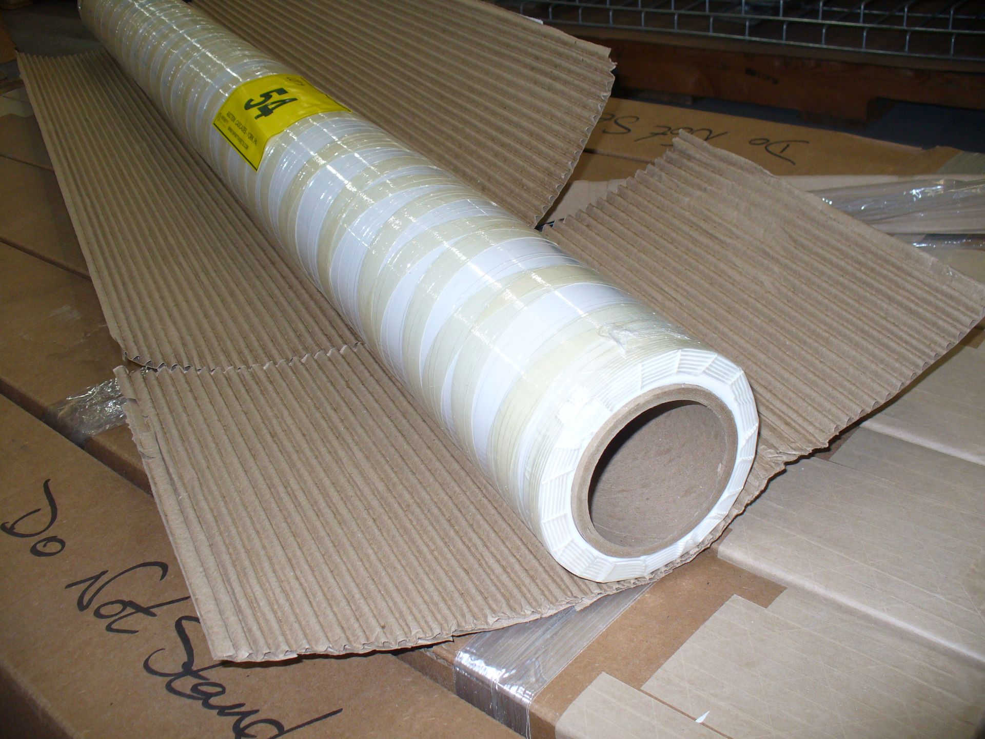 Pallet with (7) 60" wide teflon rolls