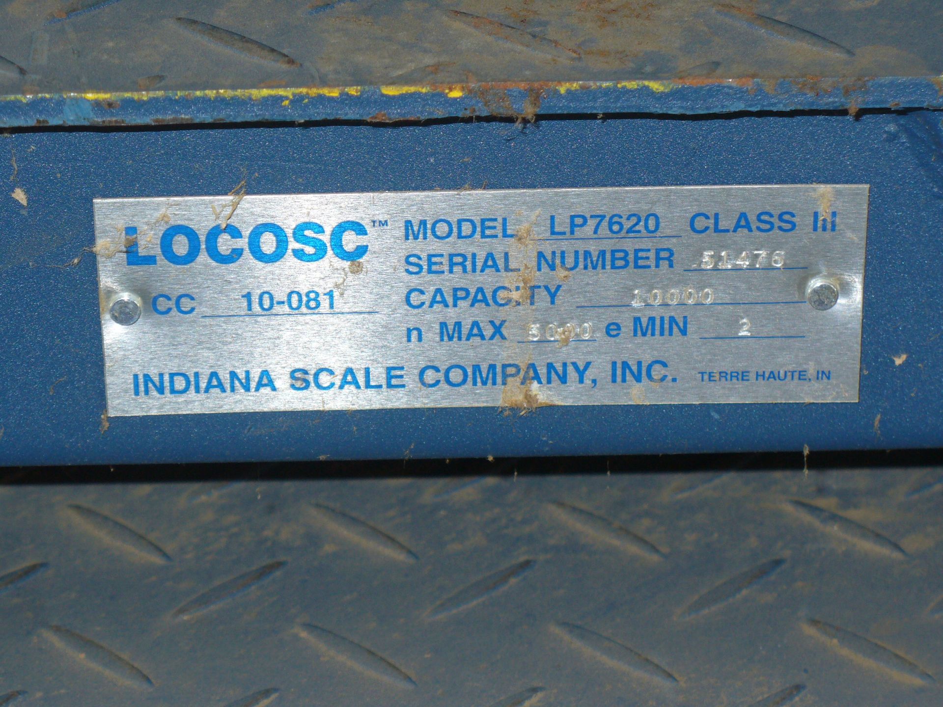 3 - LOCOSC Scales Model LP7620 48" x 72"