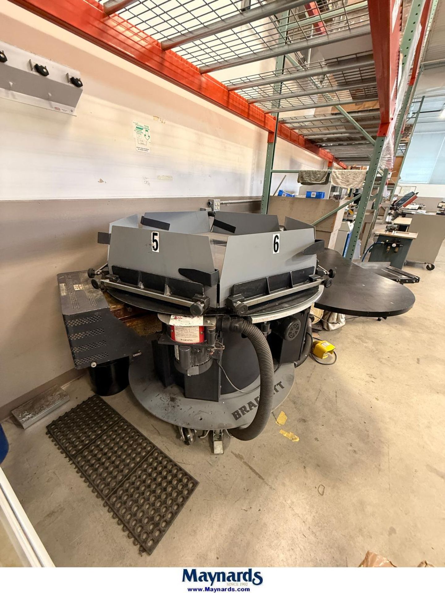 Brackett CPM-89-1C Circular padding machine Produce 1'' thick 19'' Long ...