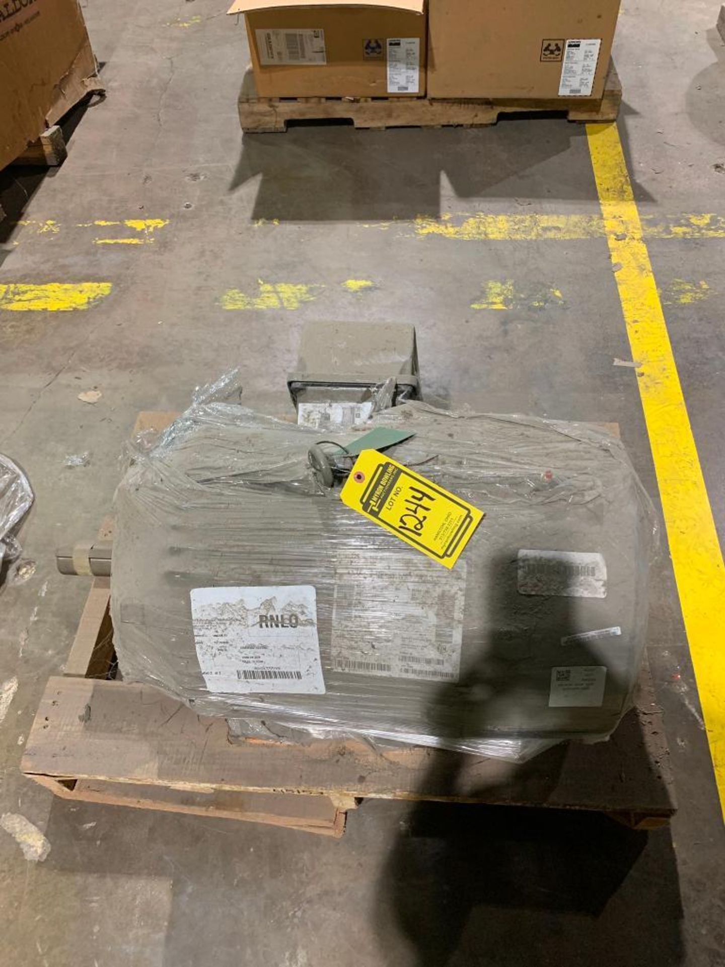 ABB 40-HP Induction Motor, 3-Phase, 460 Volts, 1750 RPM, 324T Frame