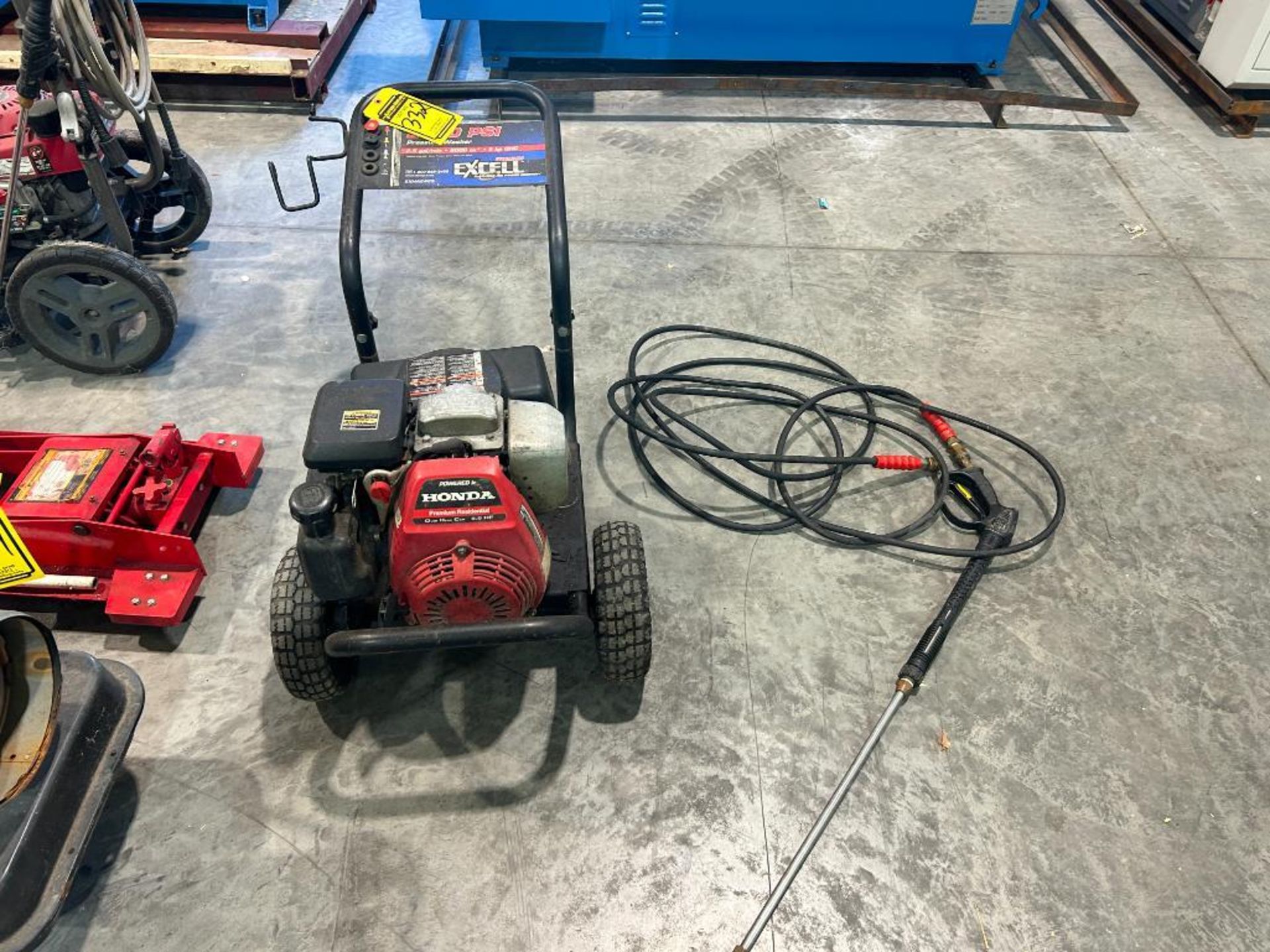 { Group of lots: 332, 333 } Excellent 2400 PSI Pressure Washer, Honda ...