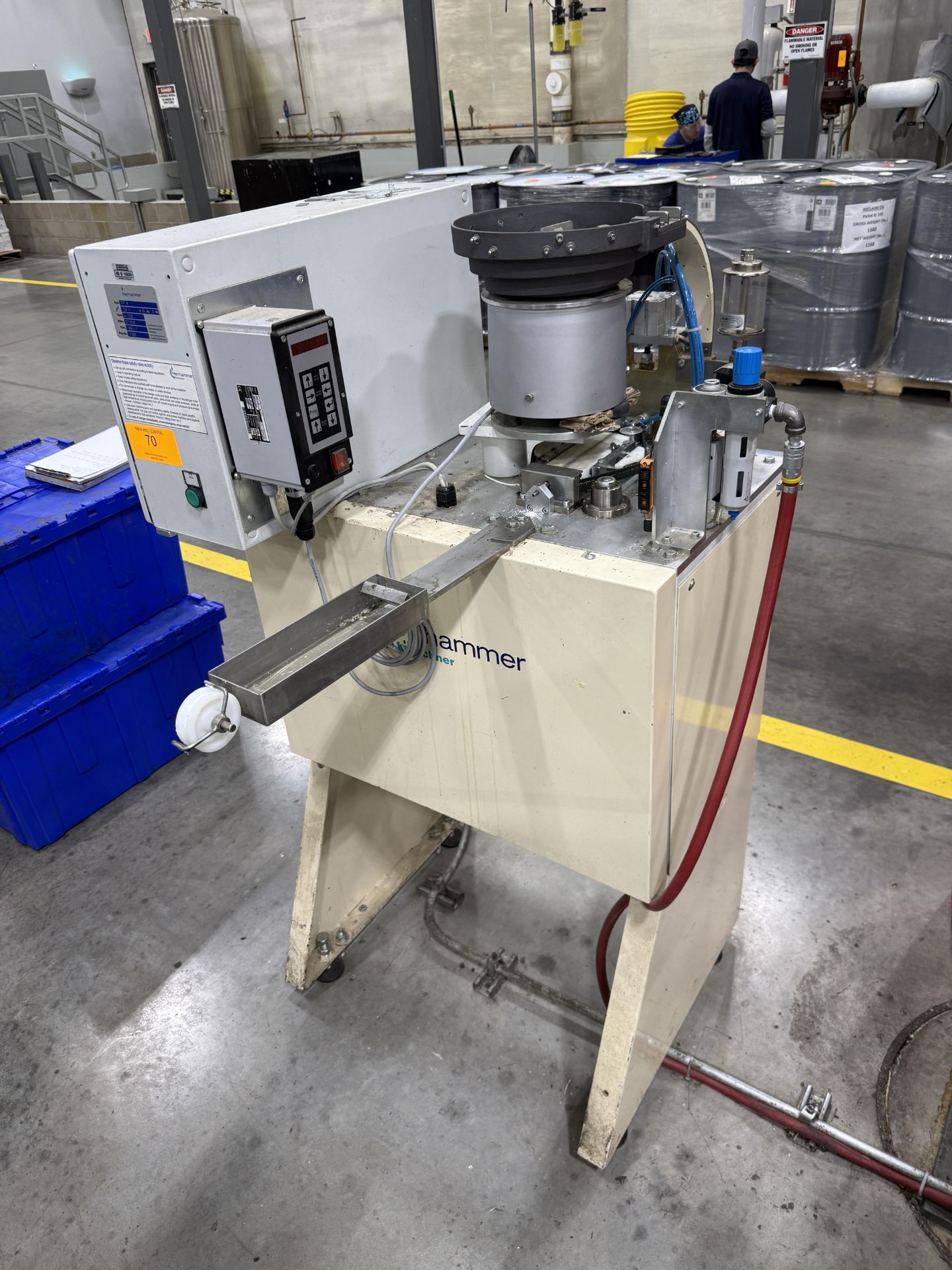2018 Herrhammer Model EDP-S Wick Sustainer Mounting Machine, 230 V, S ...