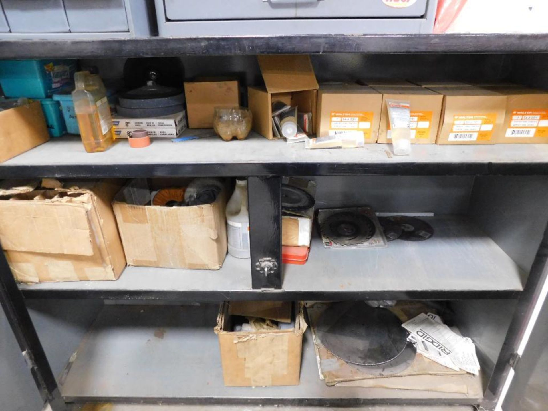 LOT: Cabinet w/Contents of: (8) Boxes of Water Surfox-T Stainless Steel ...