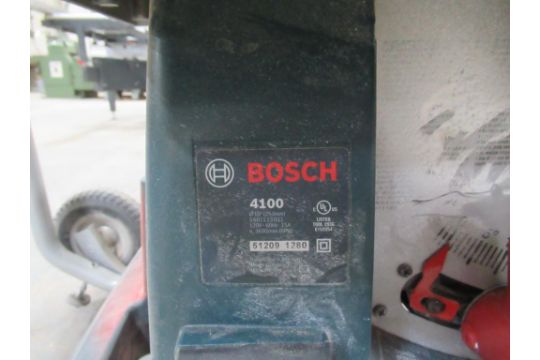 Bosch TS3000 Gravity Rise Portable 10" Table Saw on Stand