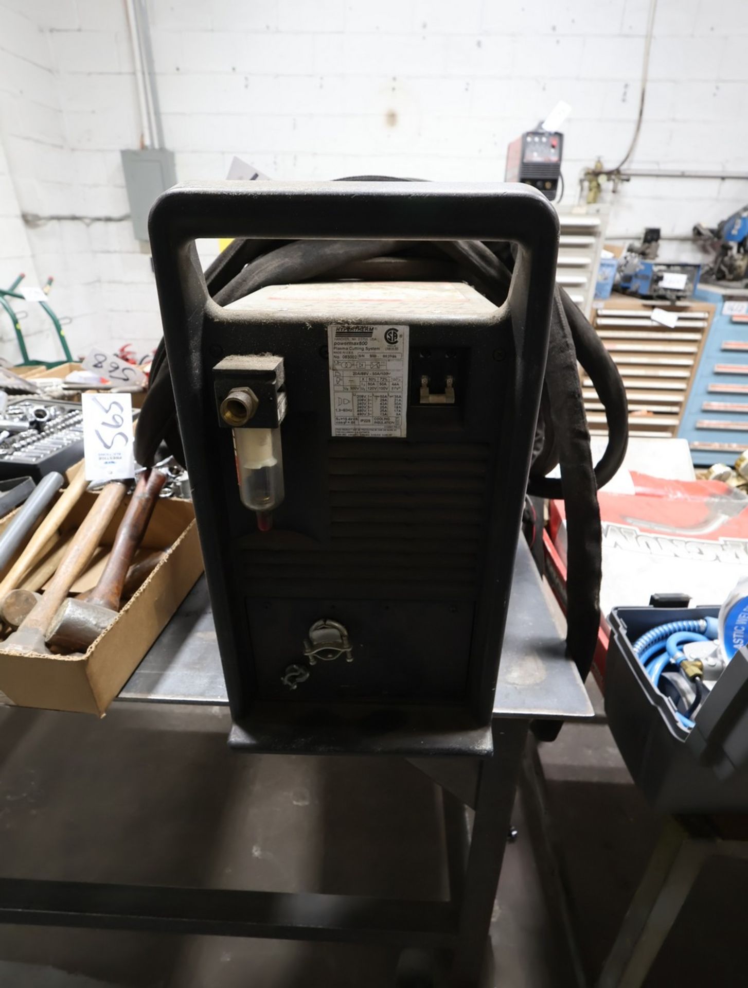 Hypertherm Powermax 800 Plasma Cutter, S/N: 800-003946
