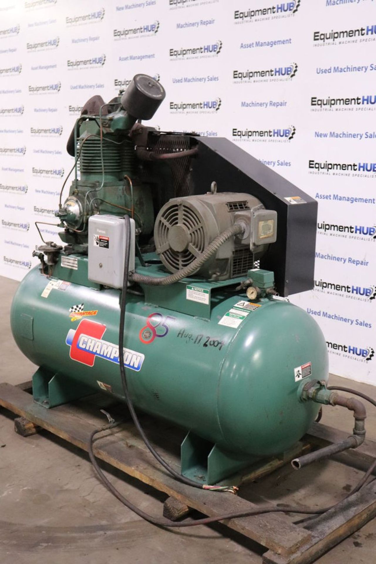 Champion HRA15-12 Advantage 15HP 120 Gallon Horizontal Air Compressor ...