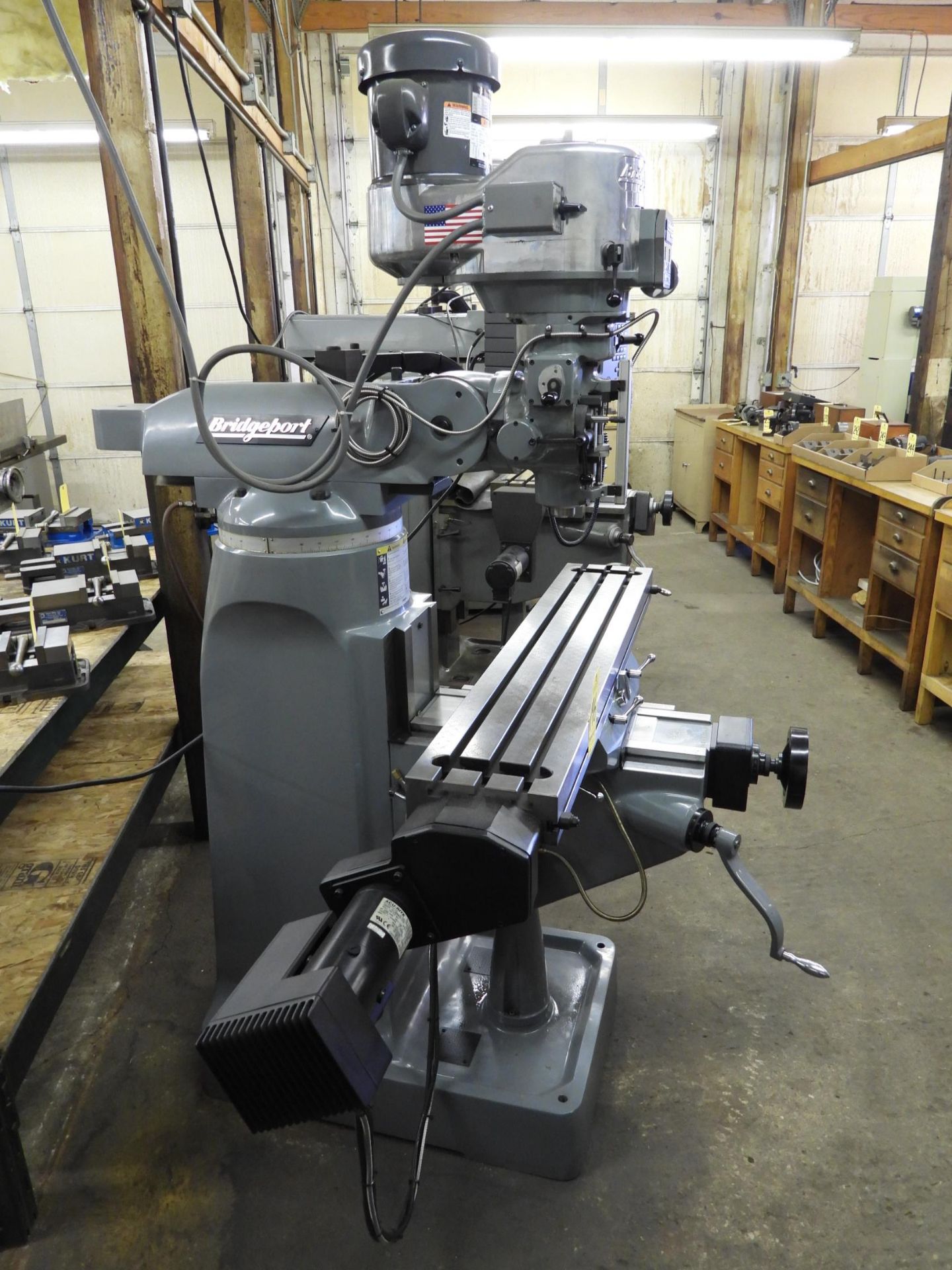 Bridgeport Series I, 2 HP CNC Vertical Mill, s/n HDNG6742M, Accu-Rite ...