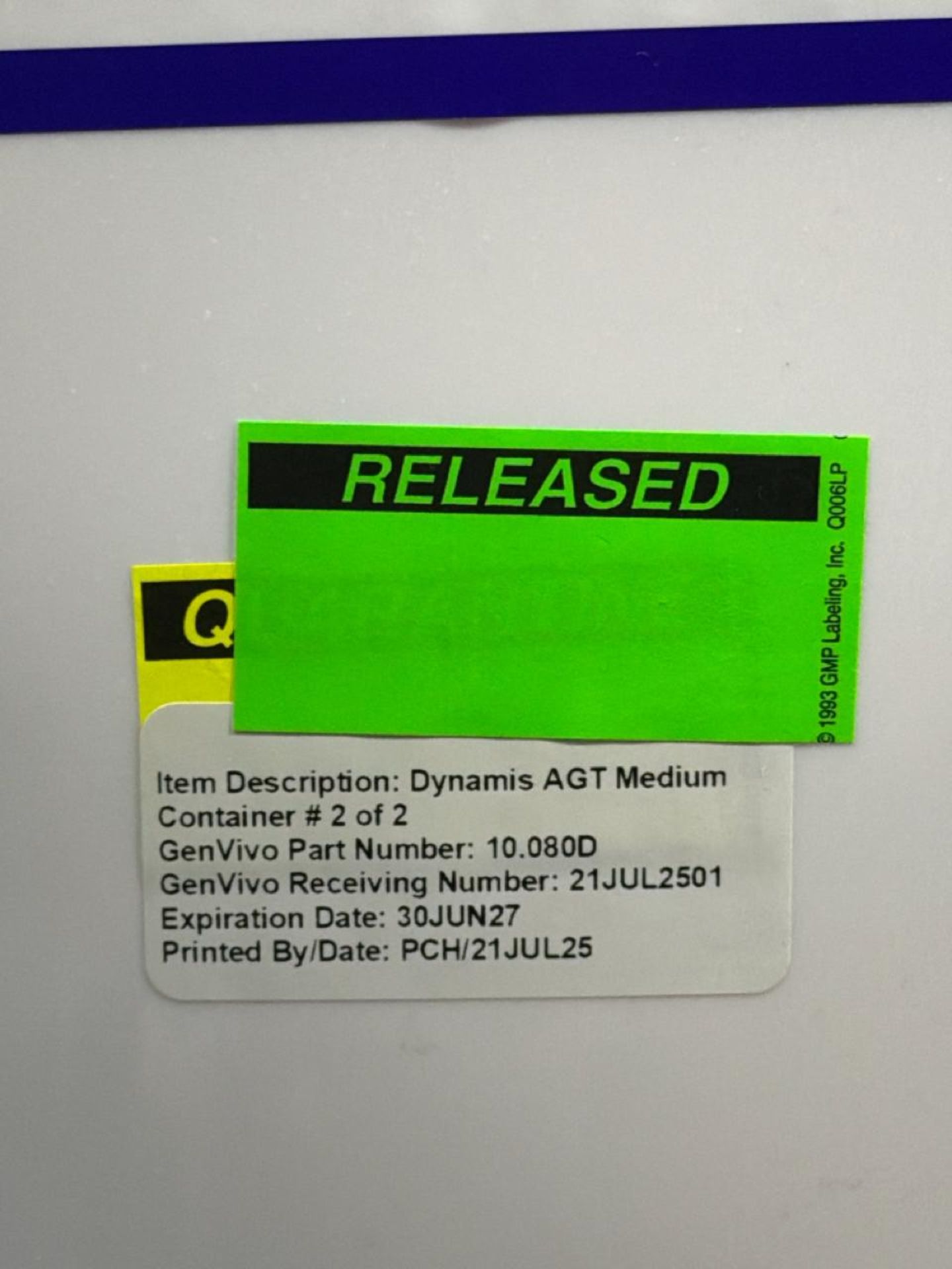Gibco Dynamis AGT Medium Solutions