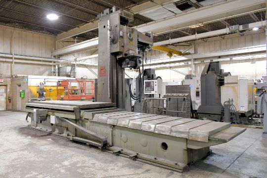 DeVlieg Model 5K-144 5" Horizontal Boring Mill, s/n 10193; Fagor X,Y,Z ...