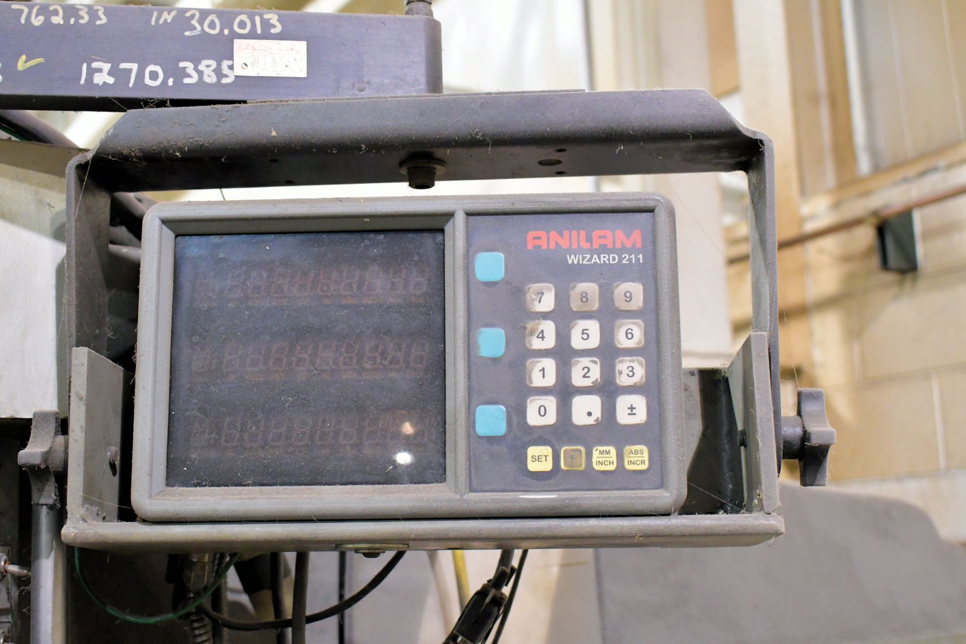 DeVlieg Model 43K-72 4" Horizontal Boring Mill, s/n 9491; Anilam Wizard ...