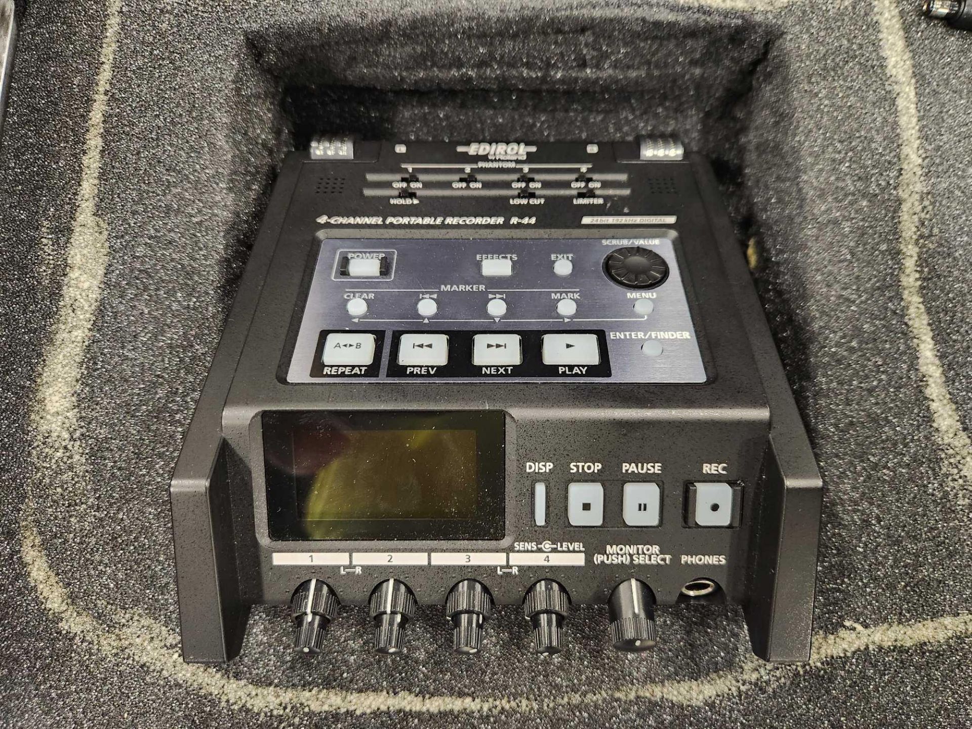 Lot of (2) Roland Edirol R44 4-channel digital portable recorders with ...