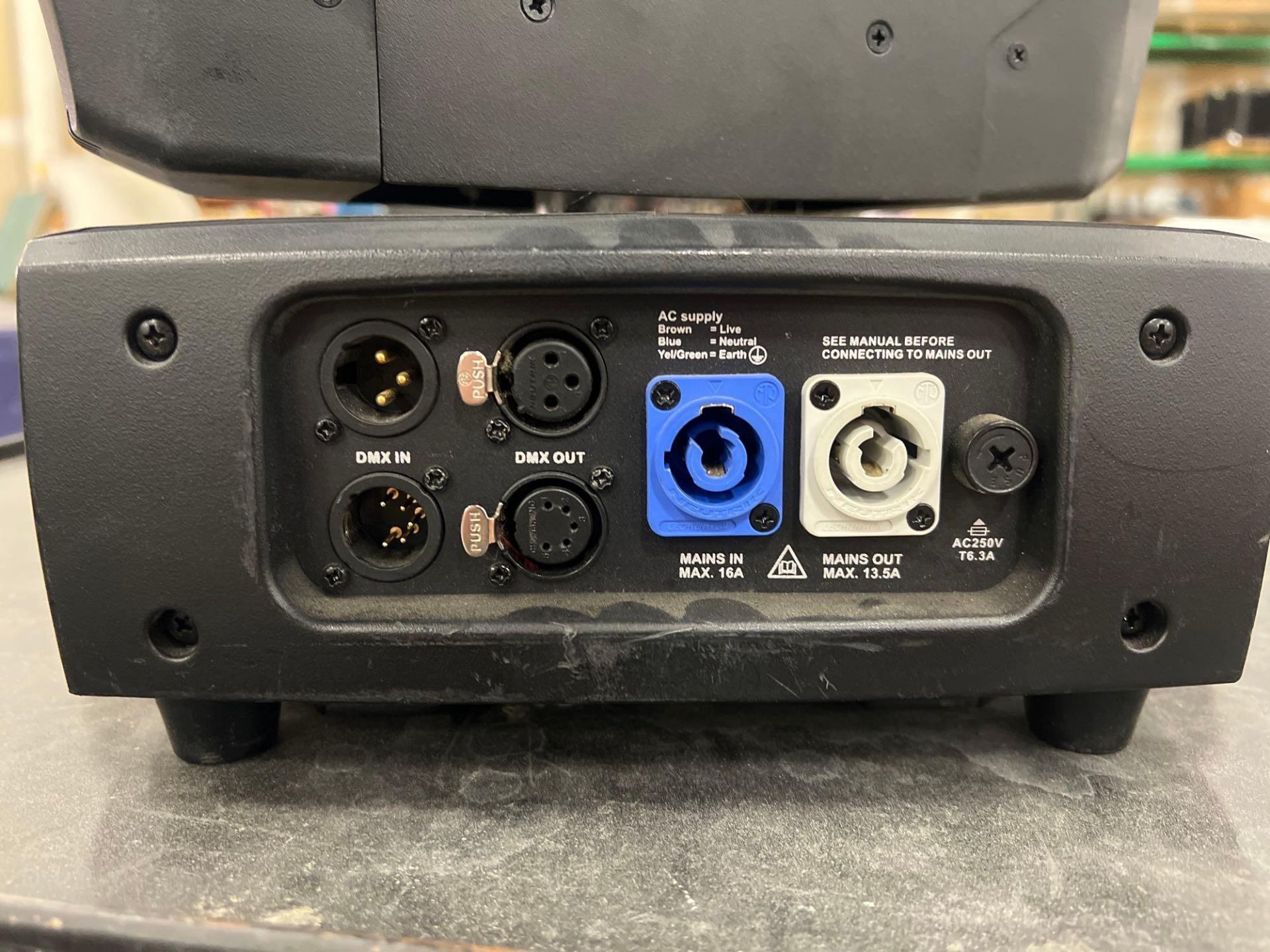 Lot of (12) Martin Professional Rush MH 4 Beam Moving Head Fixtures ...