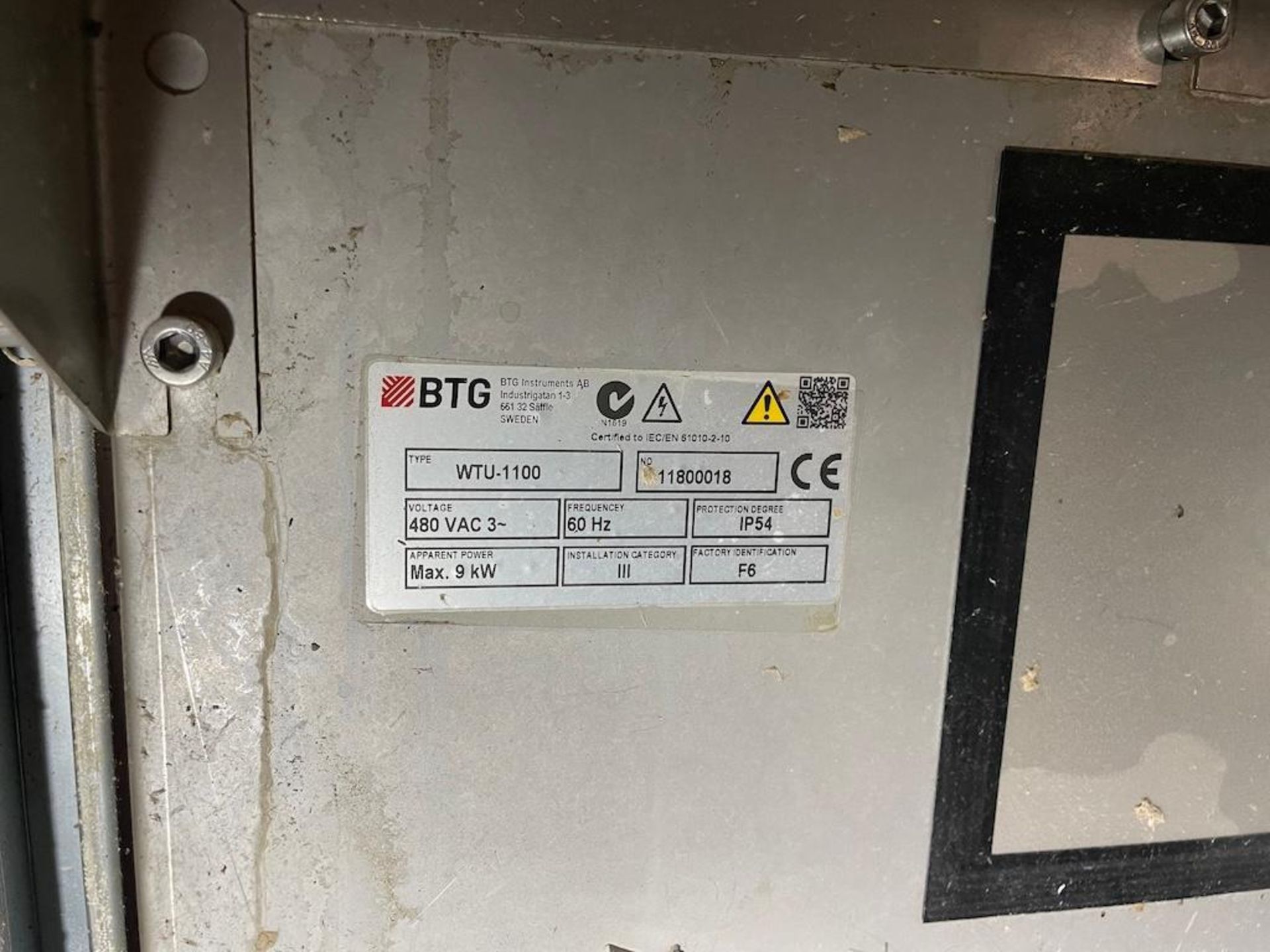 LOT BTG PULP-TECH REFINING ANALYZER MODEL: DRT5200, BTG FREENESS INLINE ...