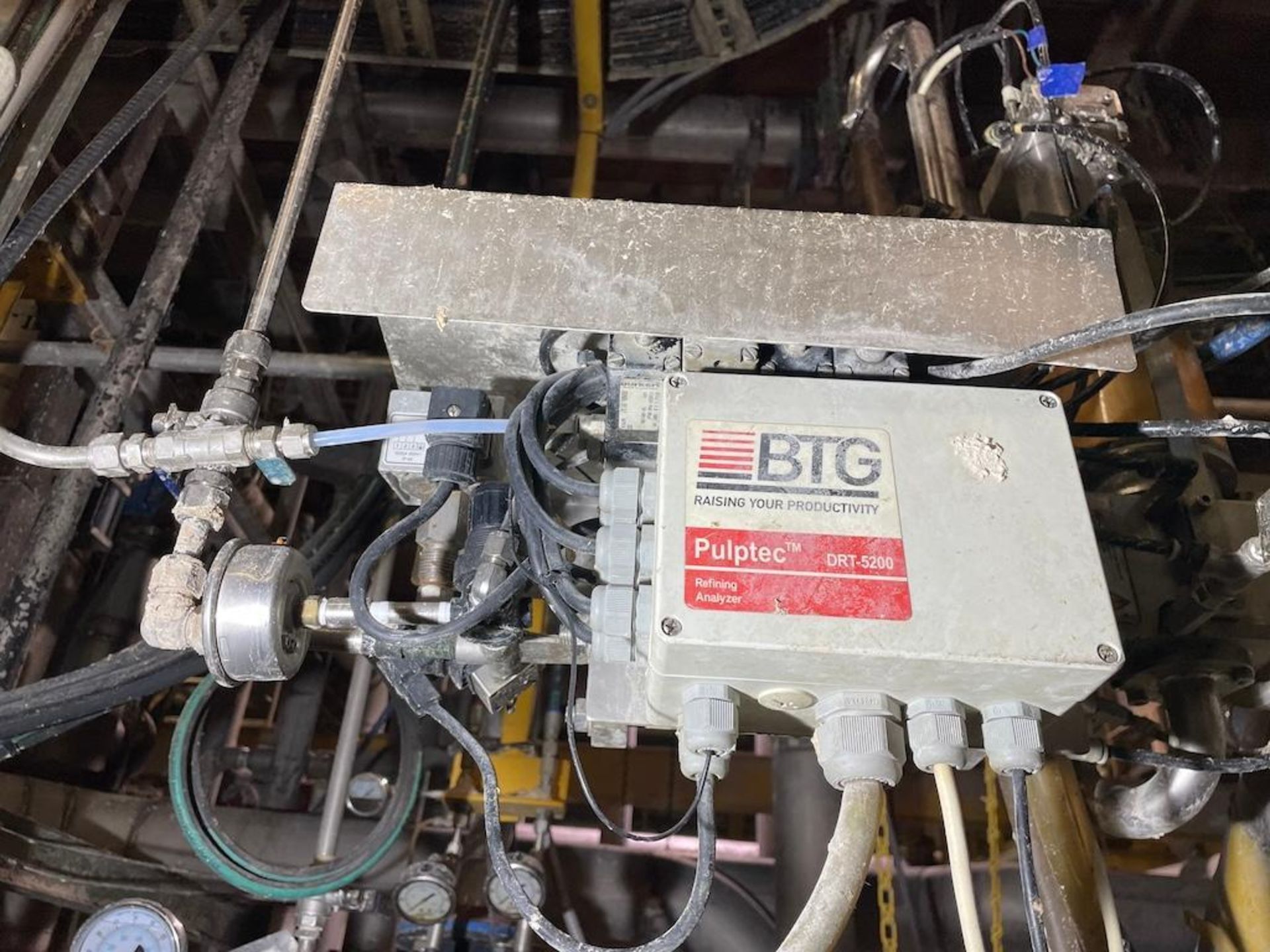 LOT BTG PULP-TECH REFINING ANALYZER MODEL: DRT5200, BTG FREENESS INLINE ...