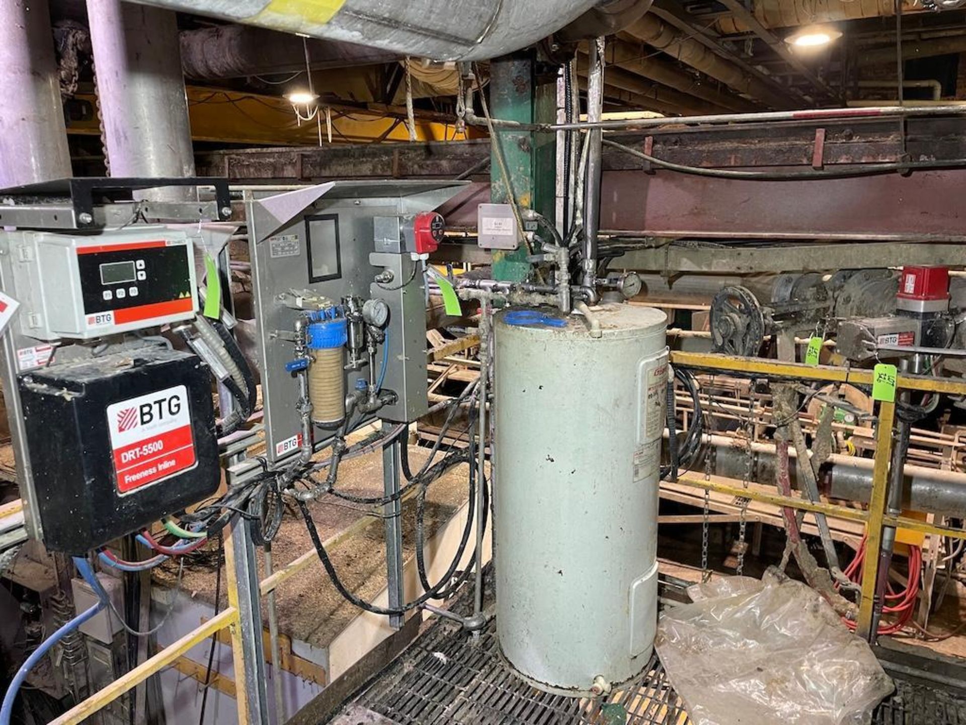 LOT BTG PULP-TECH REFINING ANALYZER MODEL: DRT5200, BTG FREENESS INLINE ...