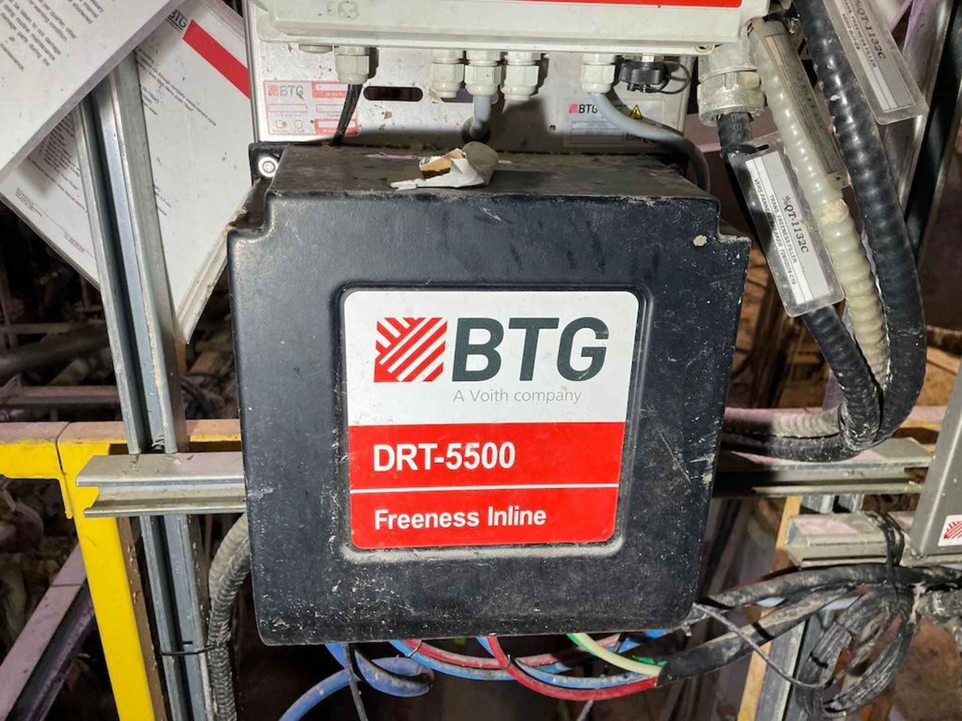LOT BTG PULP-TECH REFINING ANALYZER MODEL: DRT5200, BTG FREENESS INLINE ...