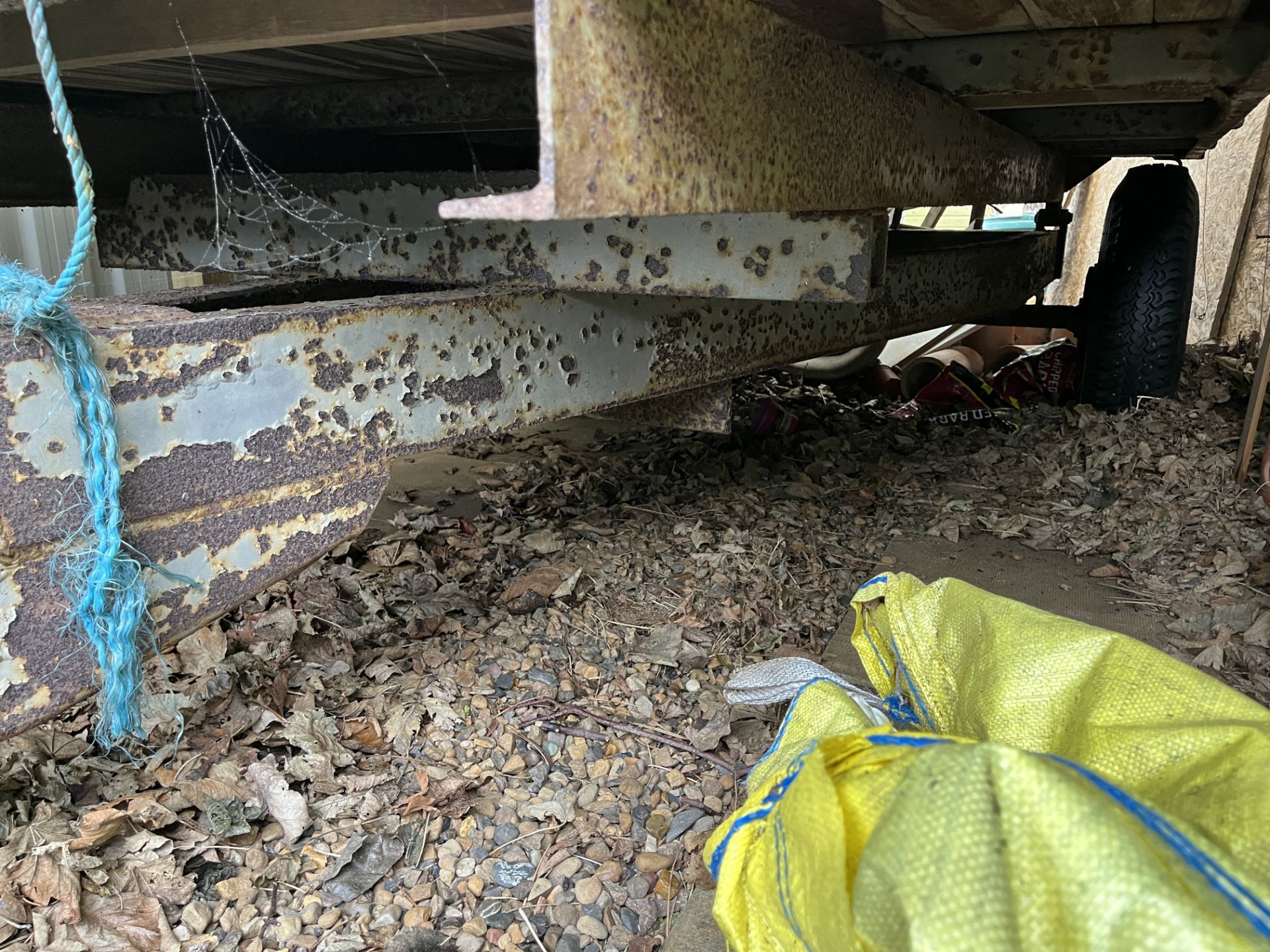 Single axle Ferguson tipping trailer with hydraulic tipper, single axle ...