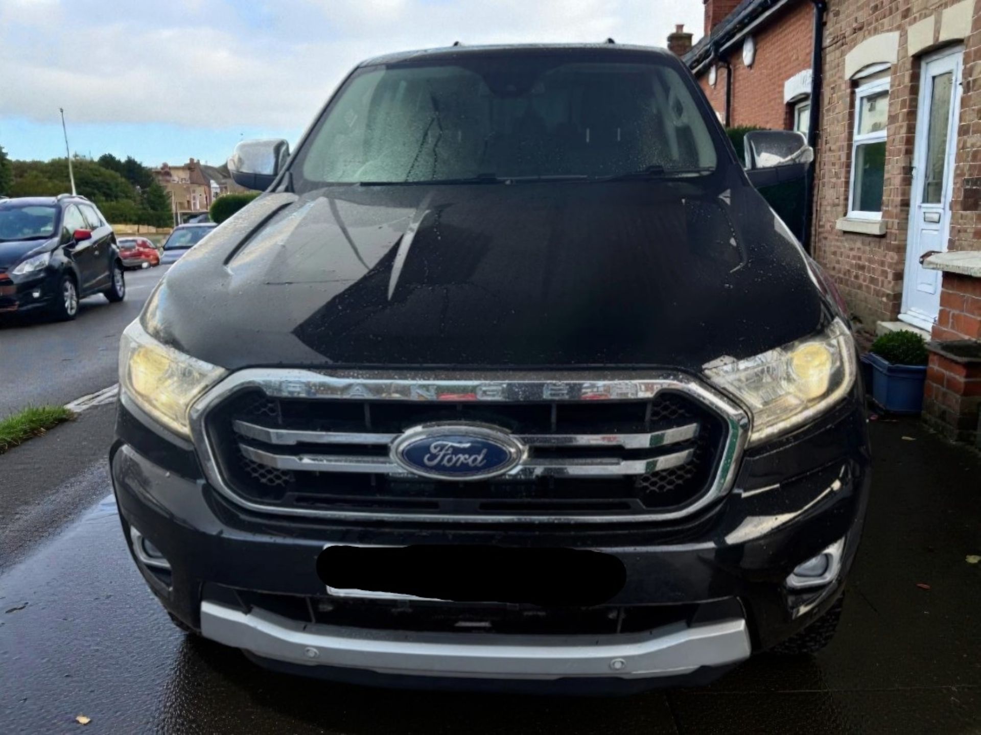 This 2020 FORD RANGER LIMITED ECOBLUE 4X4, finished in Black, features ...