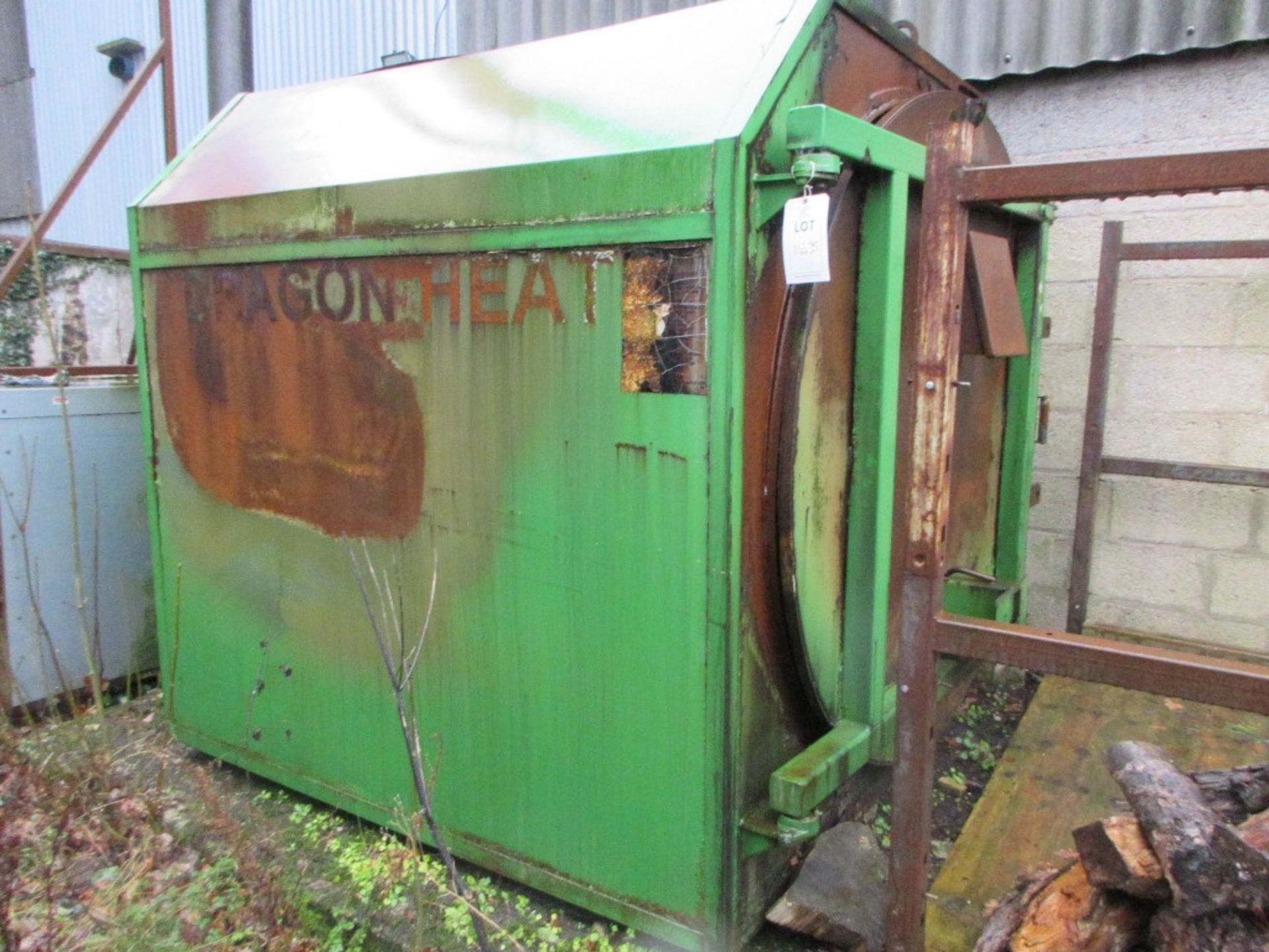 Dragon Heat B20 wood fired boiler, serial no. B3284U (scrap only) PoWRA ...