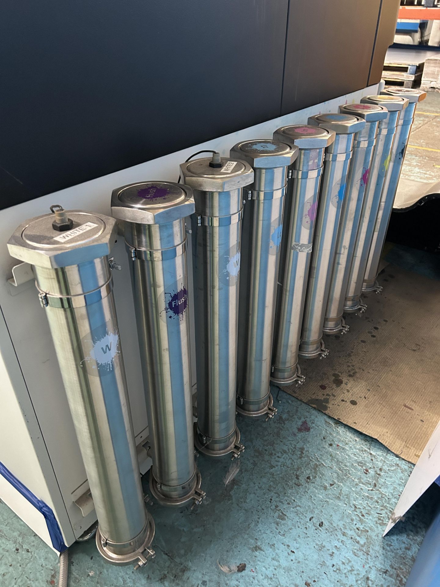 Inca Spyder X UV flatbed wide format digital printer (2019)Serial ...