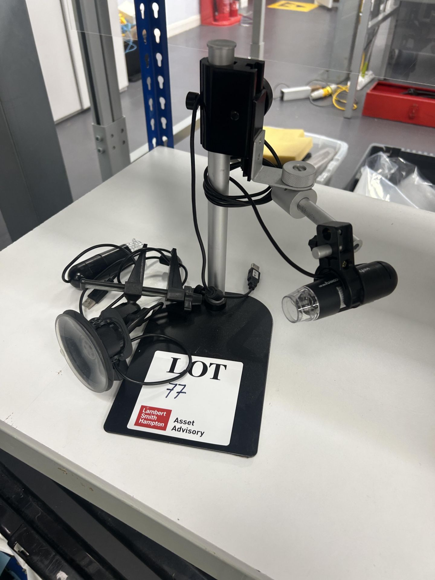 Two Vehe discovery USB powered microscope cameras Please Note:Located ...
