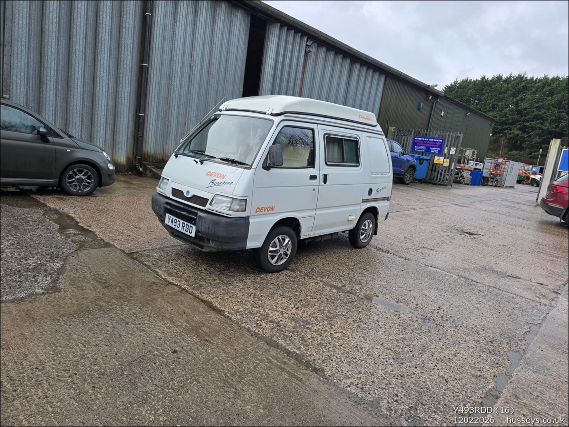 2001 PIAGGIO PORTER 1371cc 5 Spd Manual Diesel Camper Van (White, 34k ...