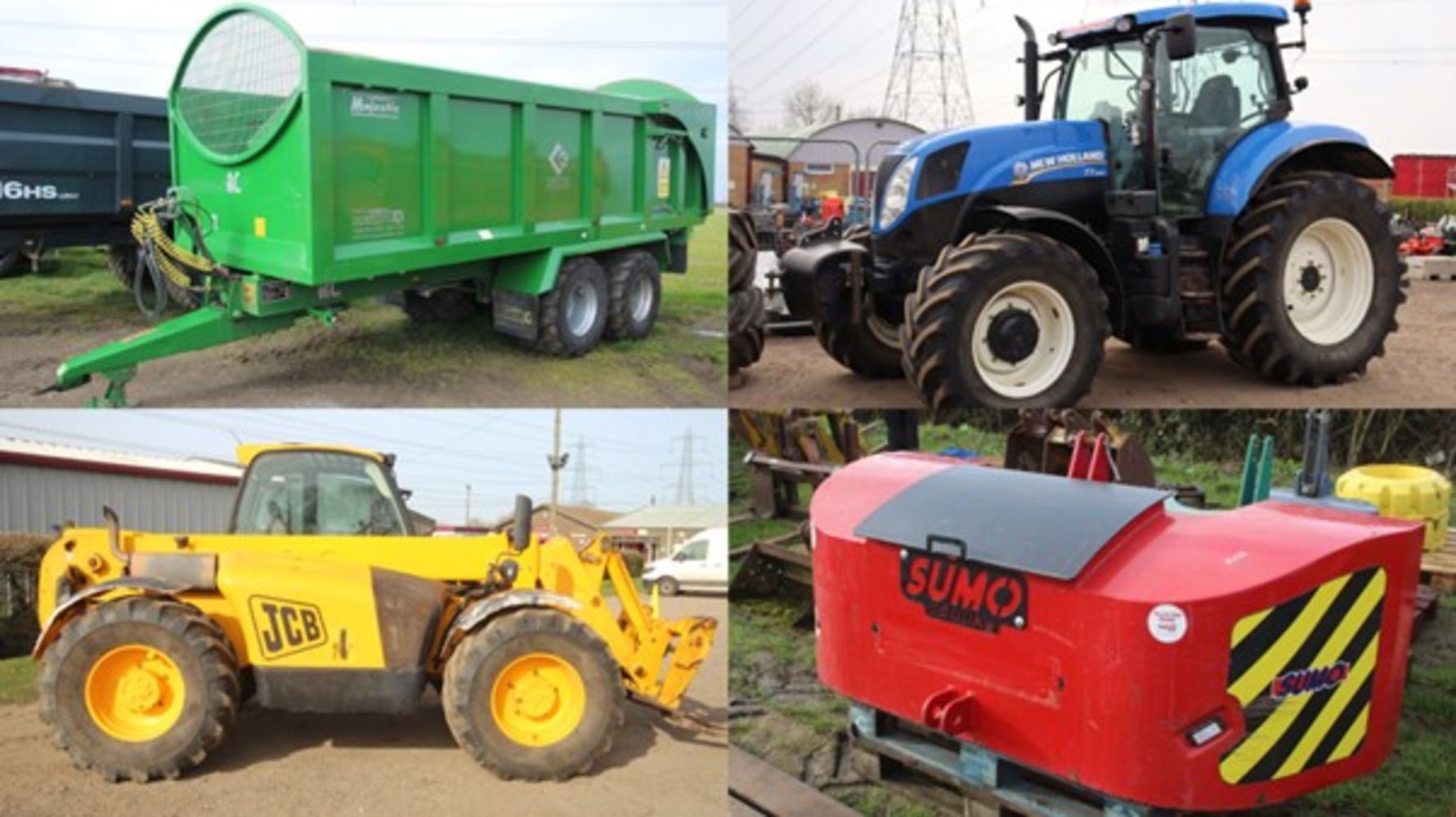 Clarke and Simpson Auctions | Timed Online Collective Sale of Tractors ...