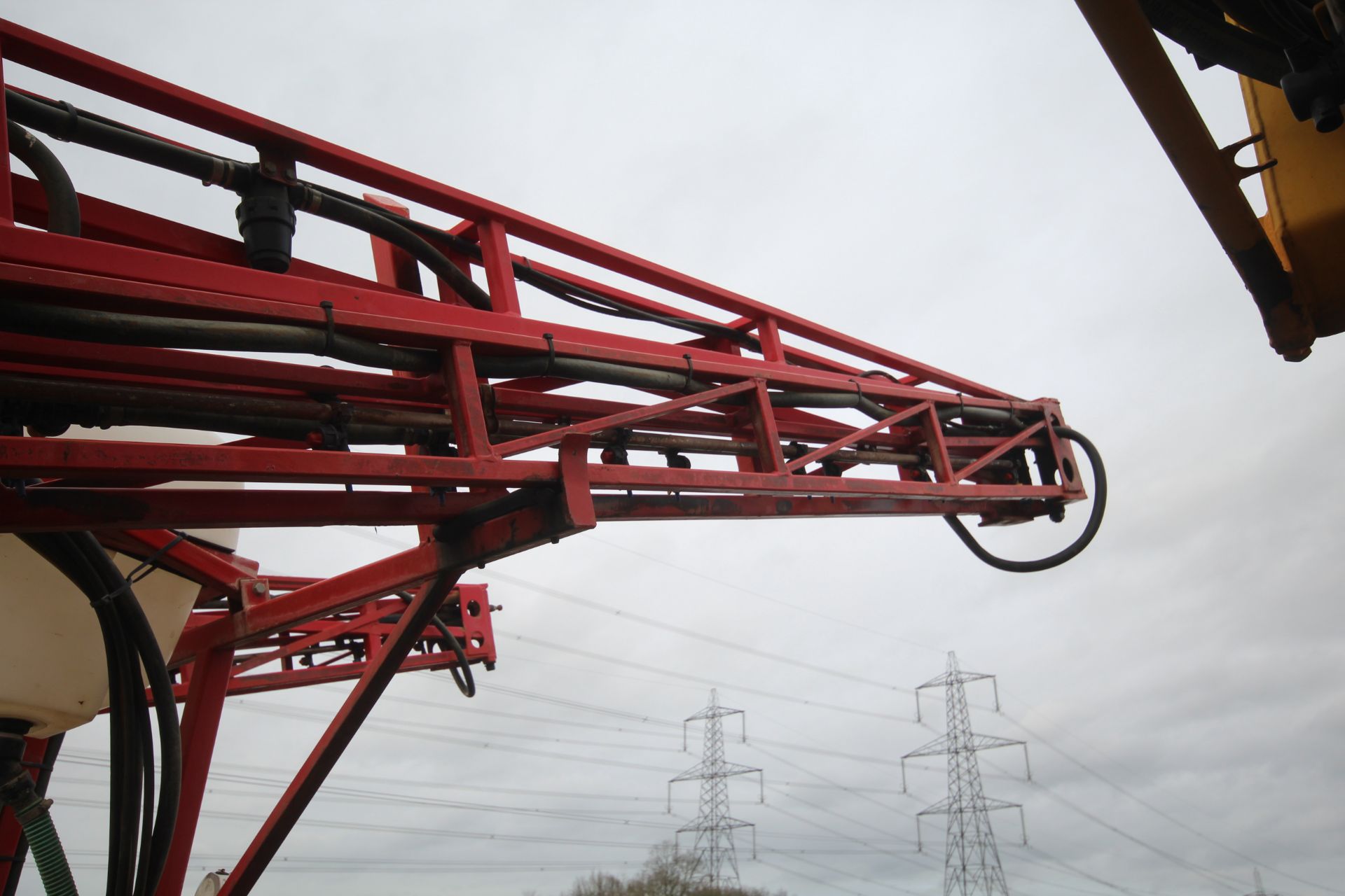 24m trailed sprayer. With stainless steel tank. Tested 04/25. Control ...
