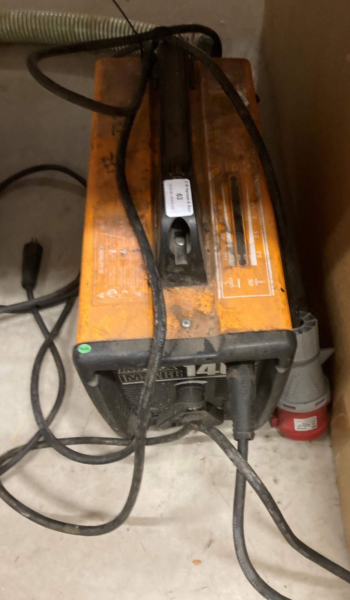 An Impax IM-Arc 140 portable arc welder - 3 phase (CWH Ref: J02 floor ...