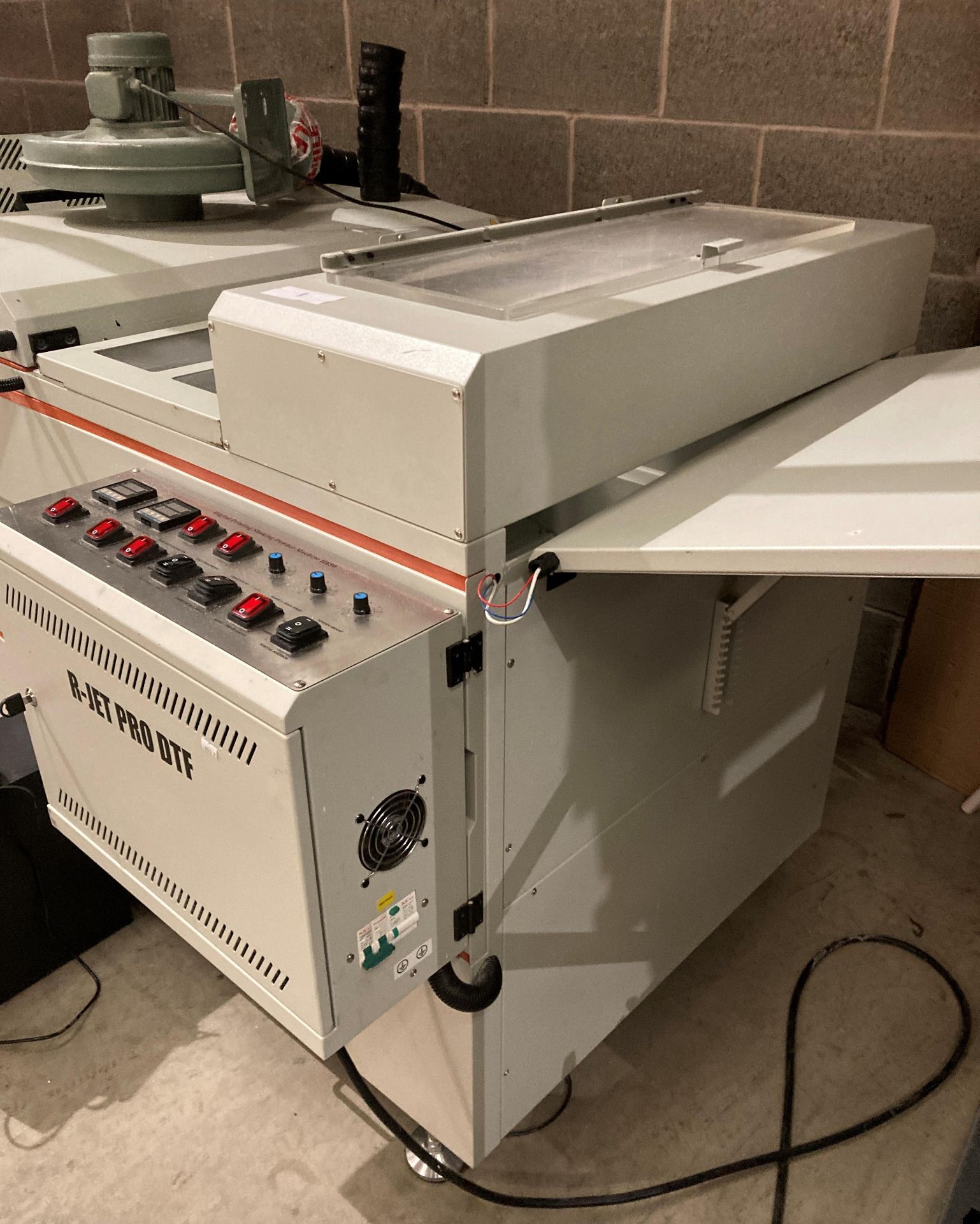 R-JET PRO DTF digital printing shaking powder machine H650 (240v ...