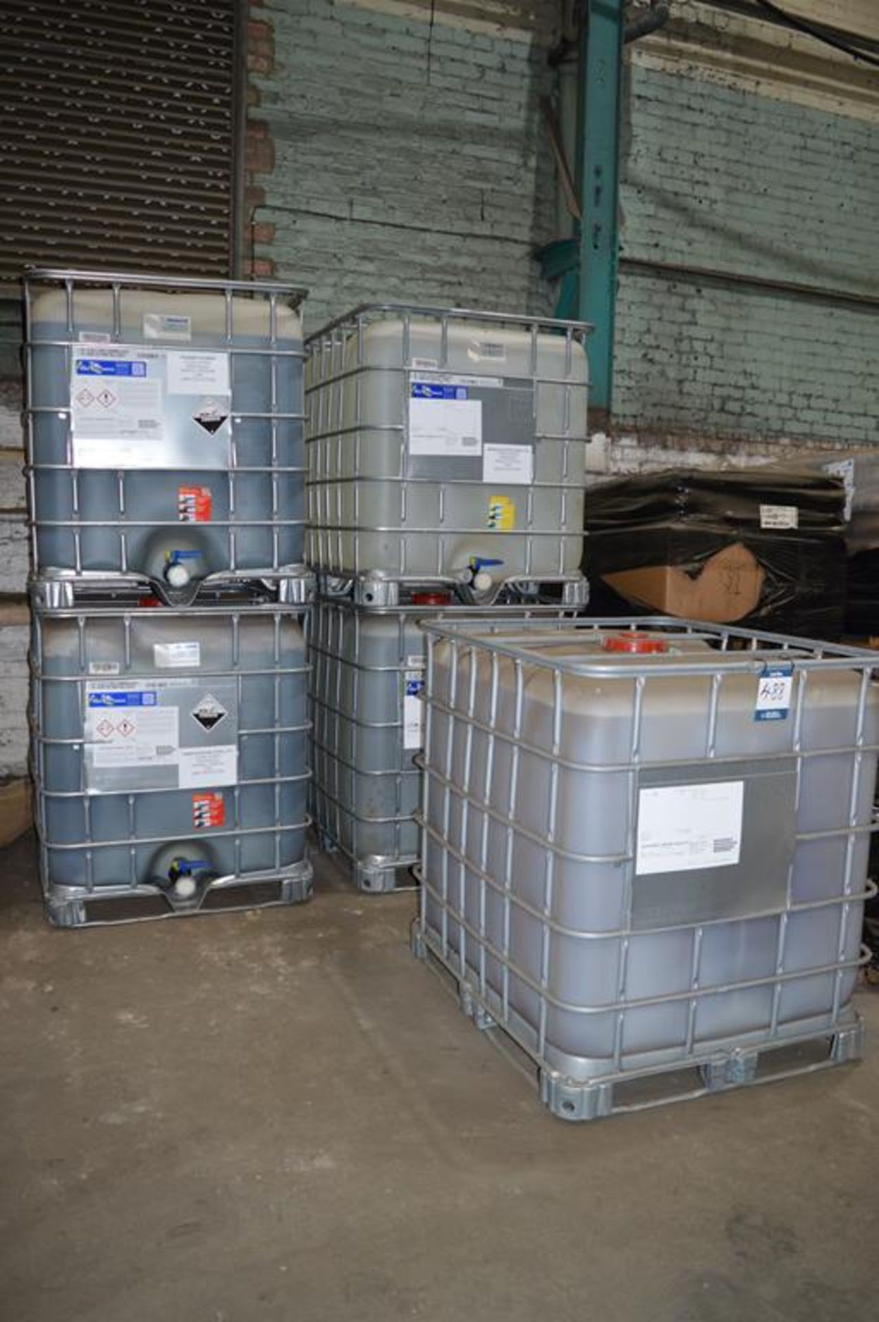 (5) IBC's(2) With Contents of Alphaset Resin TPA70(3) With Contents of ...