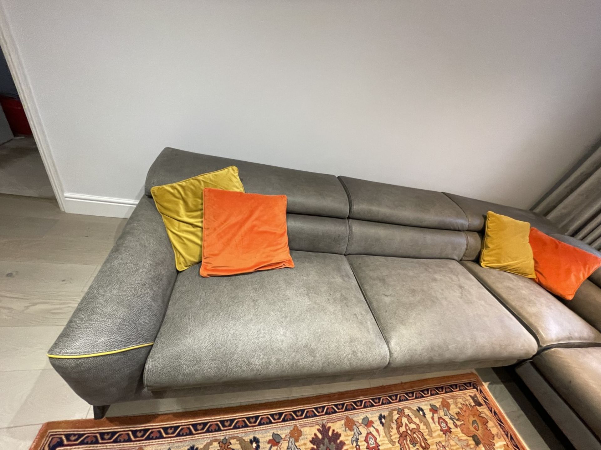 1 x ROCHE-BOBOIS 'Cinephile' French Designer Sectional Corner Sofa with ...