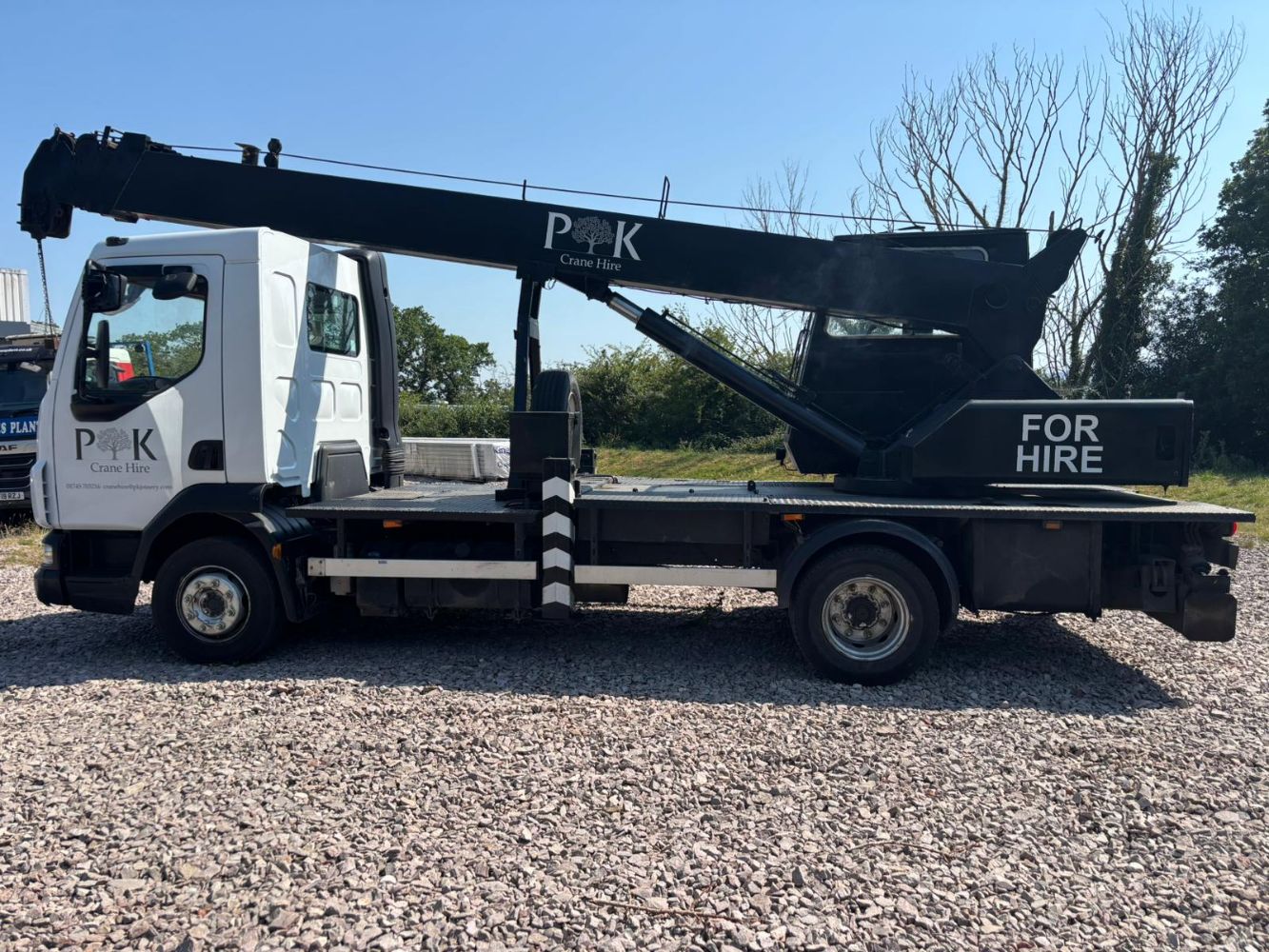 JPS Chartered Surveyors | Motor Vehicle Sale | Daf LF75 Mobile Crane ...