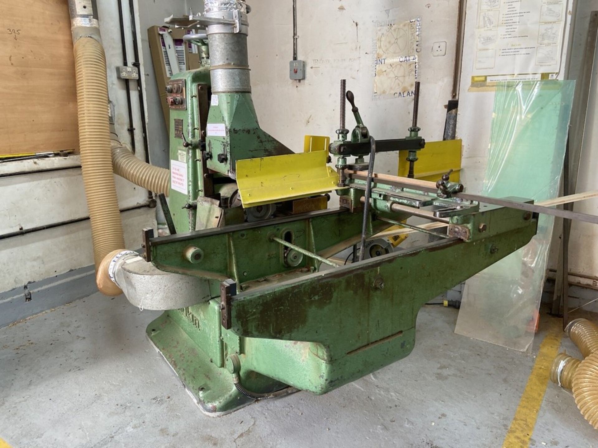 Wadkin EC3 Head Tenoner Modern Tenon & Scribe Blocks Wadkin EC 3 head ...