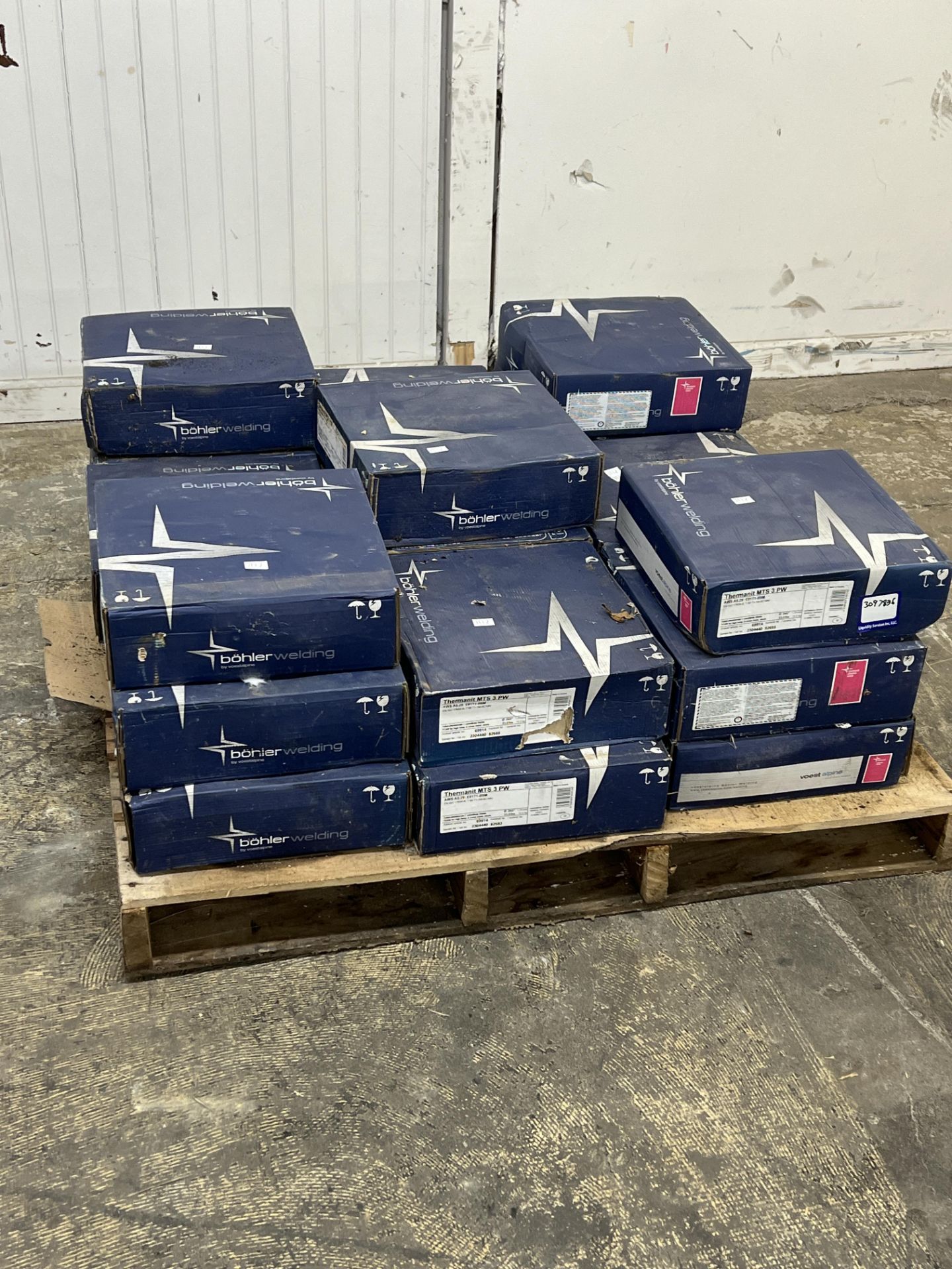 Skid Lot Of Thermanit MTS 3 PW 0.45 Welding Wire. See pictures. 23 ...
