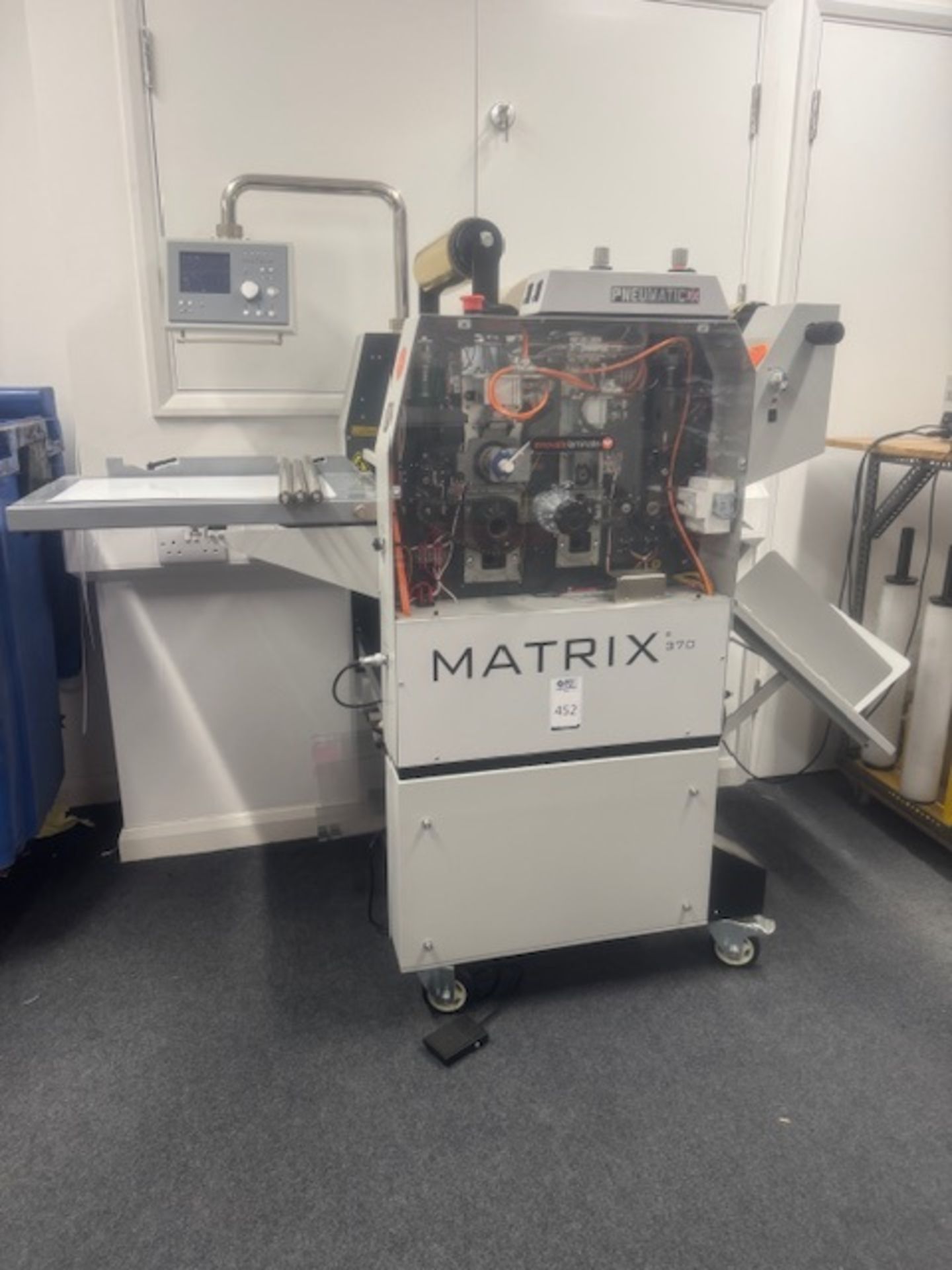 Matrix MX-370P Pneumatic Semi-Automatic Laminator, Serial Number ...