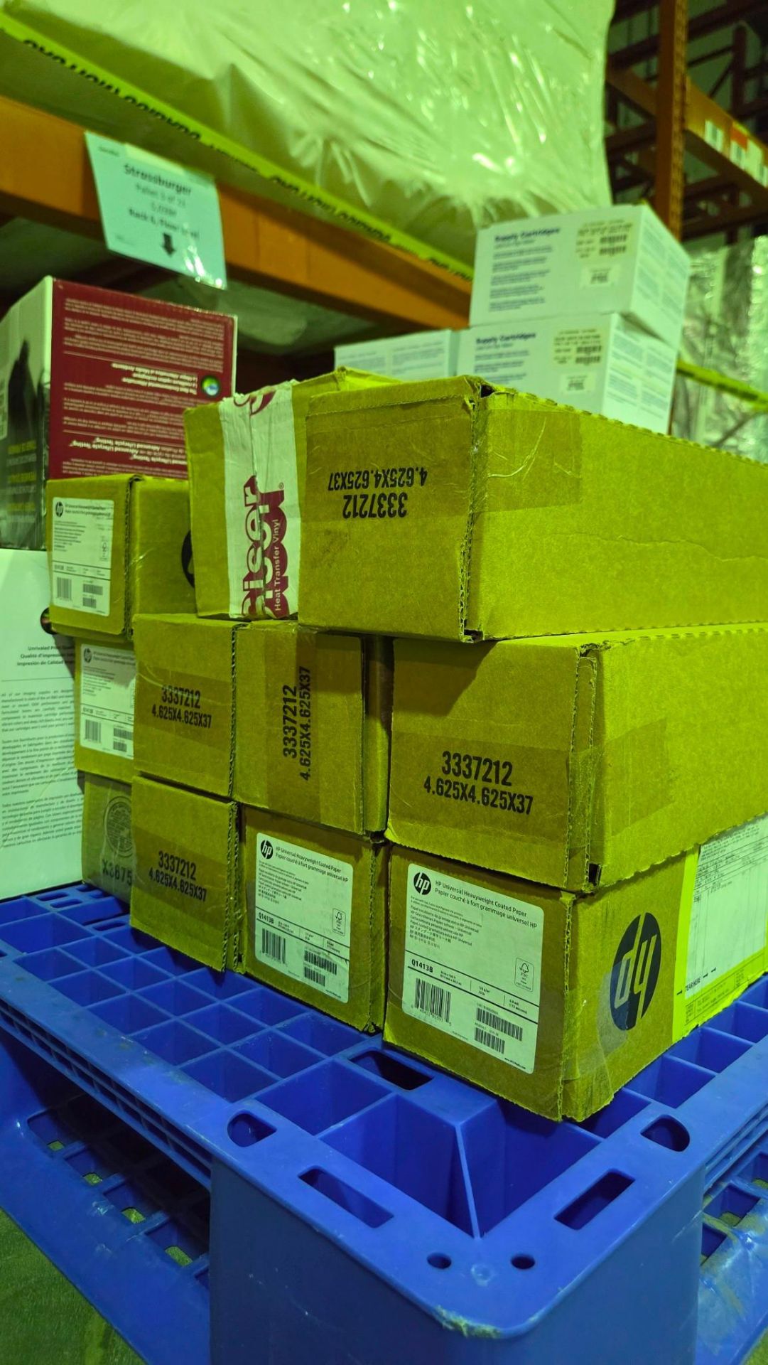 HP/ WAREHOUSE DIRECT/ BRADY INK CARTRIDGES AND TONERS & COATED PAPER HP ...