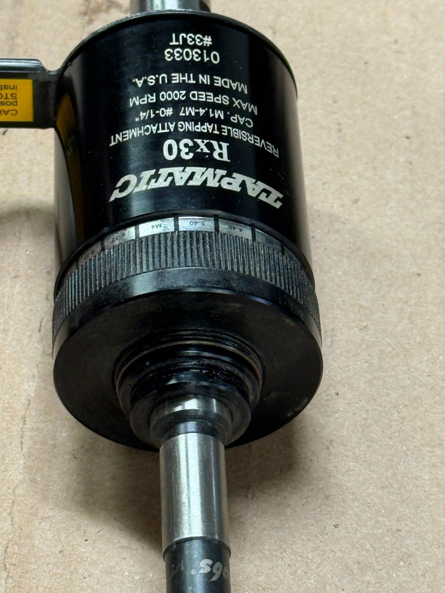 STAGED SET OF 3 JACOBS #33JT TAPMATIC REVERSABLE TAPPING ATTACHMENTS ...