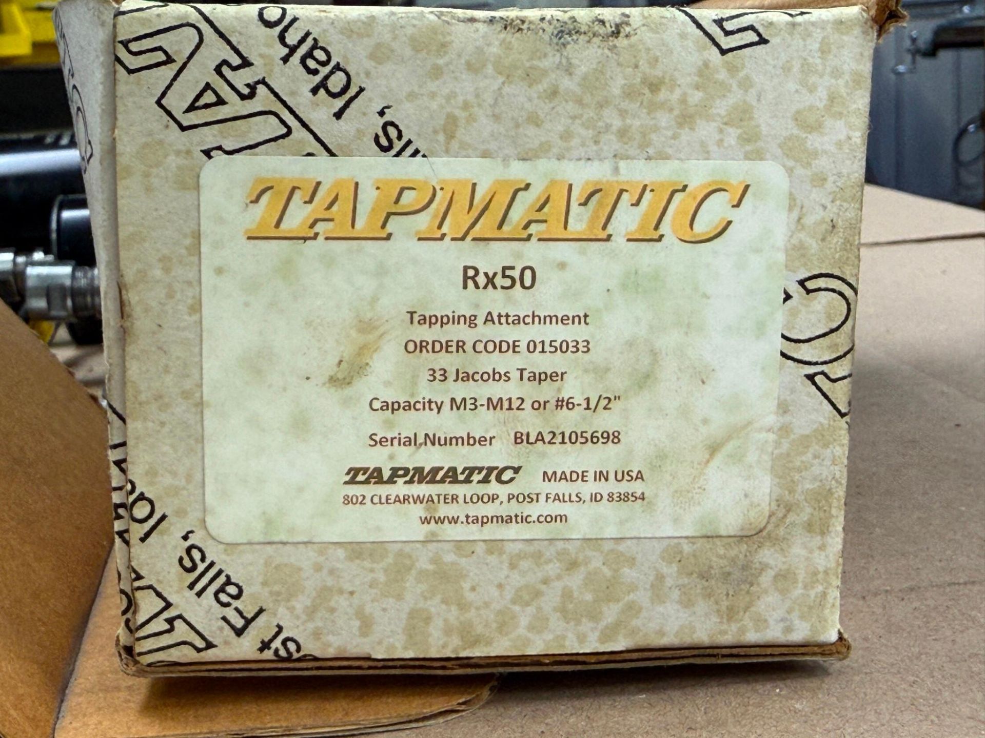 STAGED SET OF 3 JACOBS #33JT TAPMATIC REVERSABLE TAPPING ATTACHMENTS ...