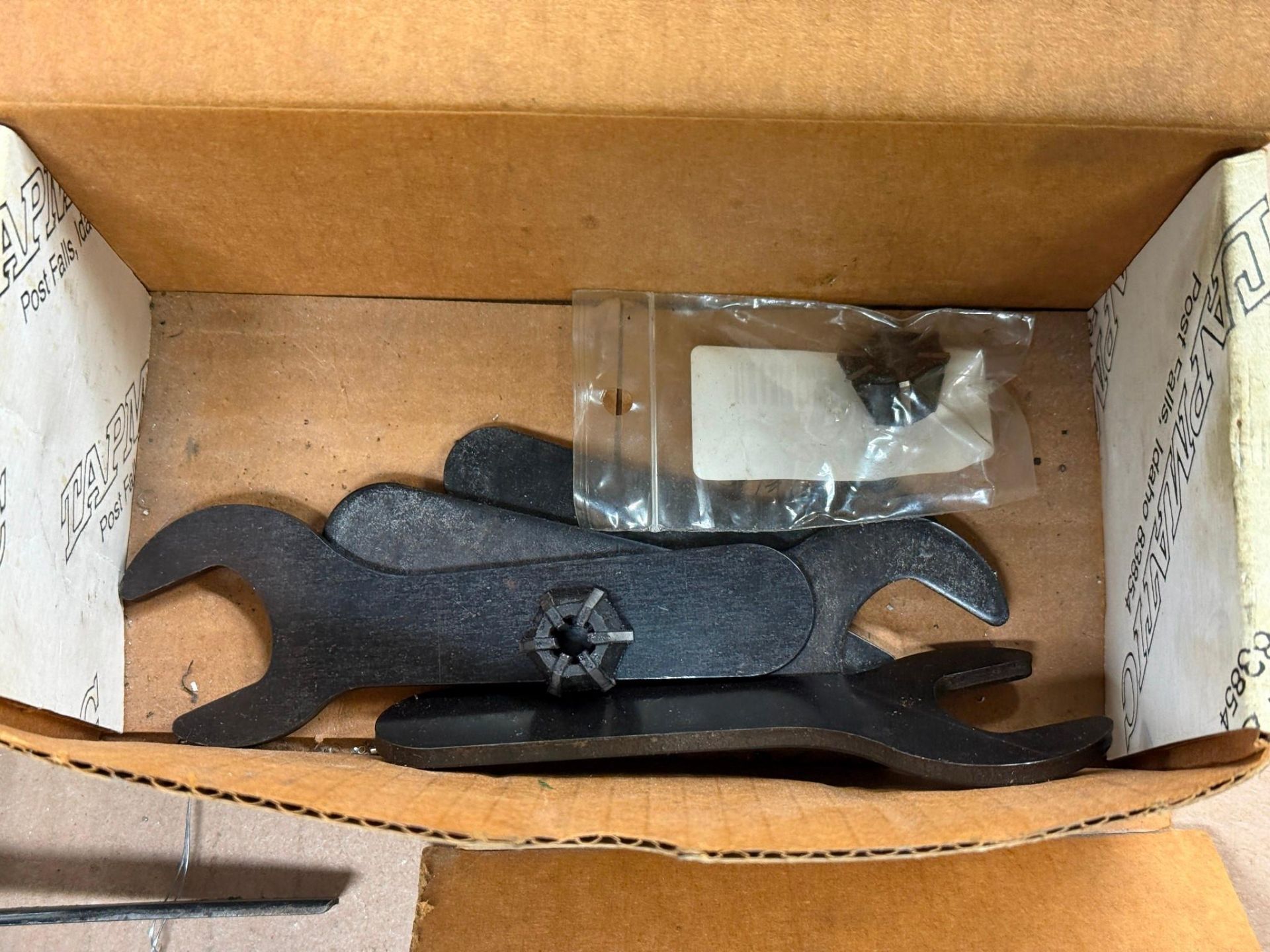 STAGED SET OF 3 JACOBS #33JT TAPMATIC REVERSABLE TAPPING ATTACHMENTS ...