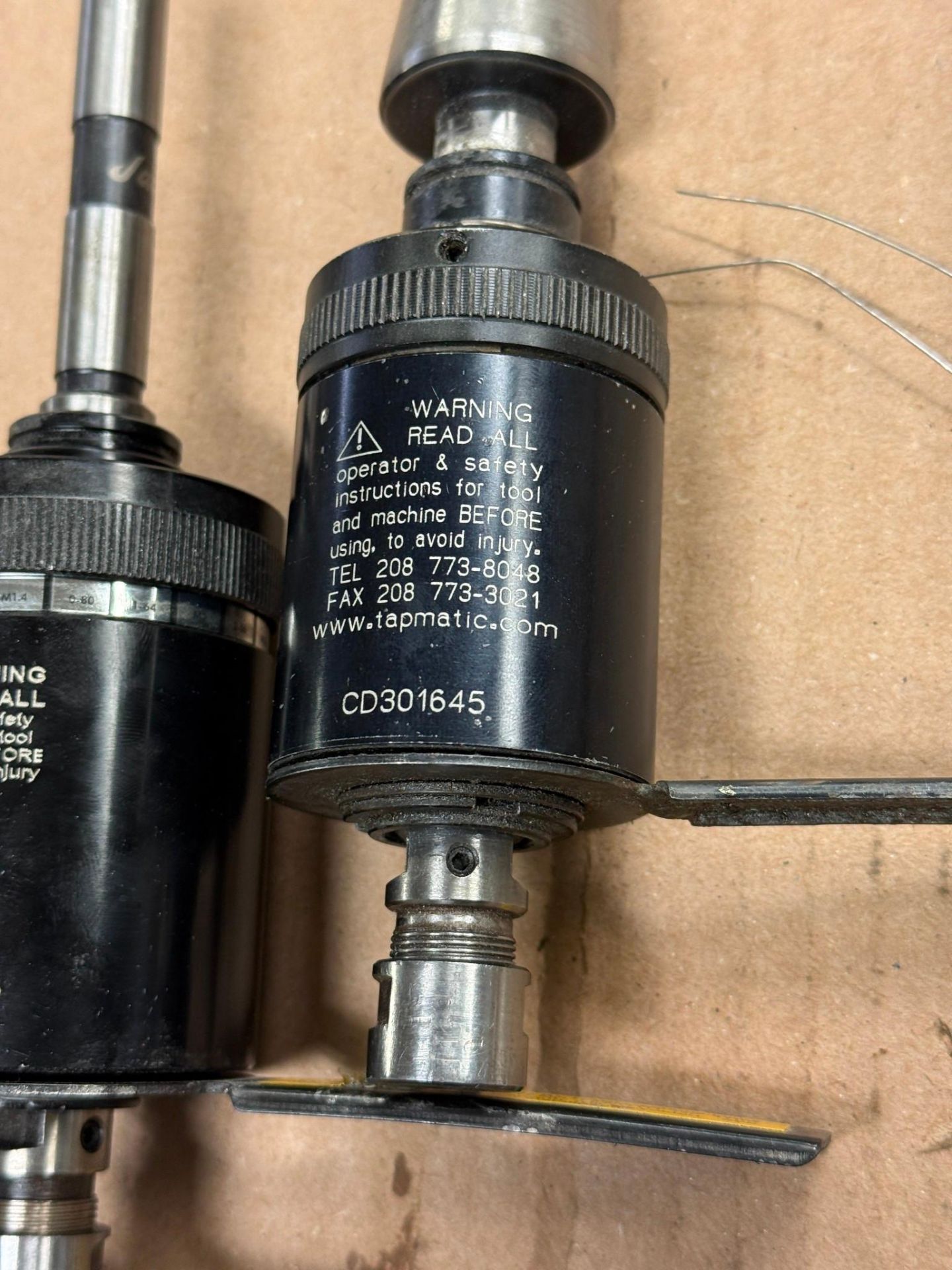 STAGED SET OF 3 JACOBS #33JT TAPMATIC REVERSABLE TAPPING ATTACHMENTS ...