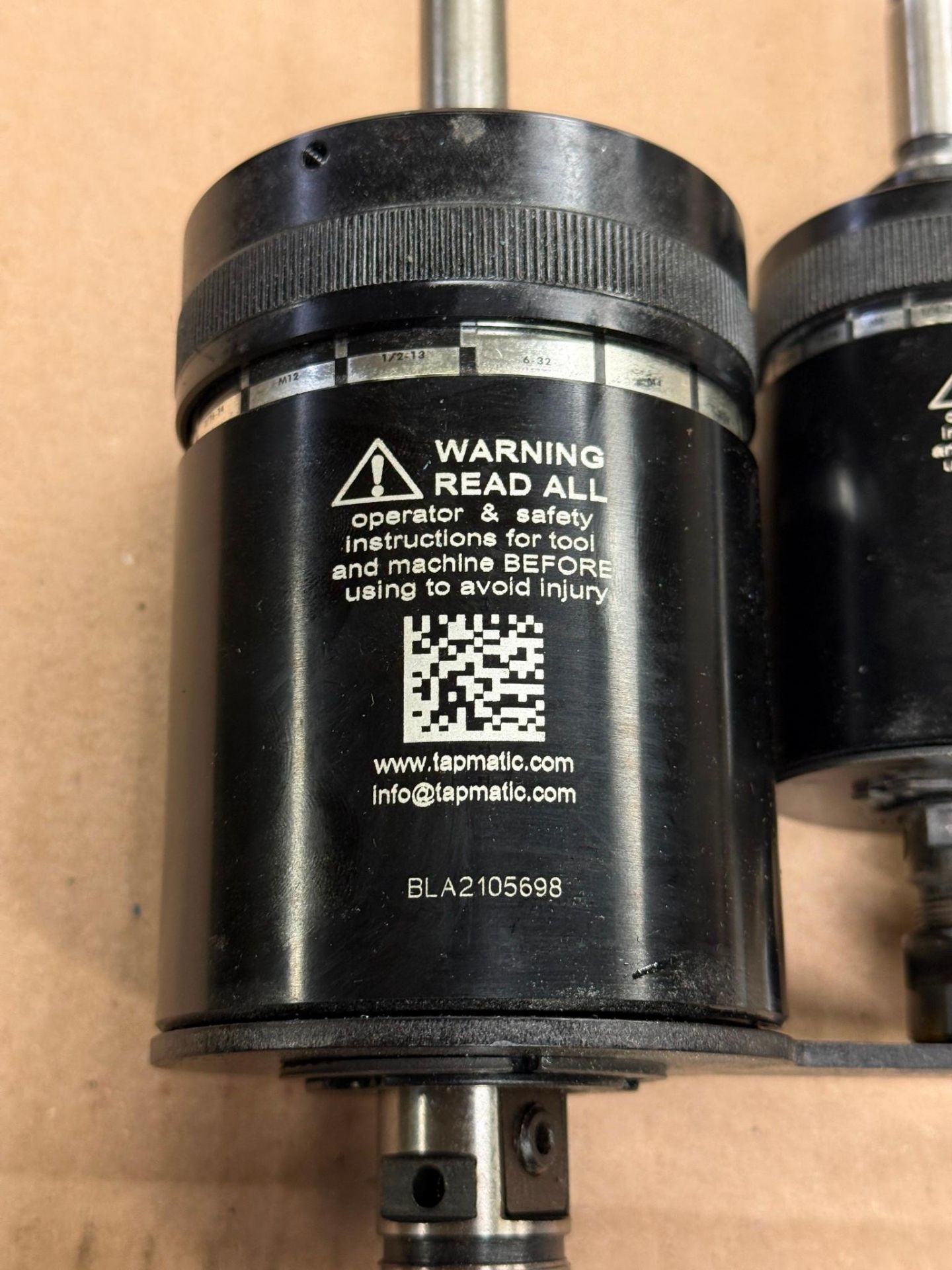 STAGED SET OF 3 JACOBS #33JT TAPMATIC REVERSABLE TAPPING ATTACHMENTS ...