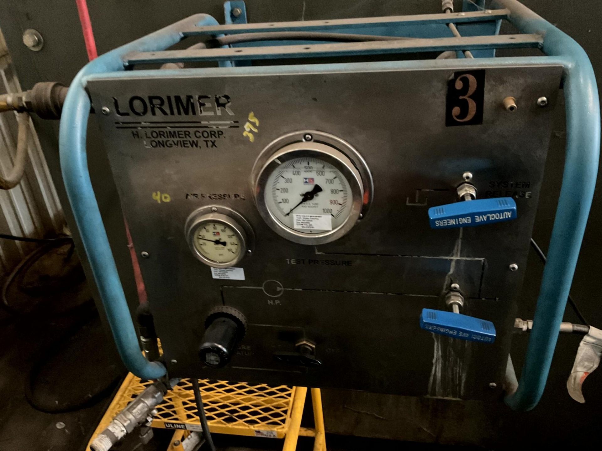 CALDER MODULAR TESTING ENCLOSURE WITH LORIMER CORPORATION PORTABLE ...