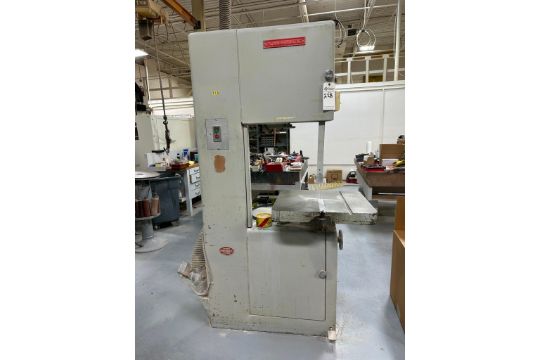 POWERMATIC 20-INCH VERTICAL BAND SAW MODEL NO. 81 S/N 98129 Loading Fee ...