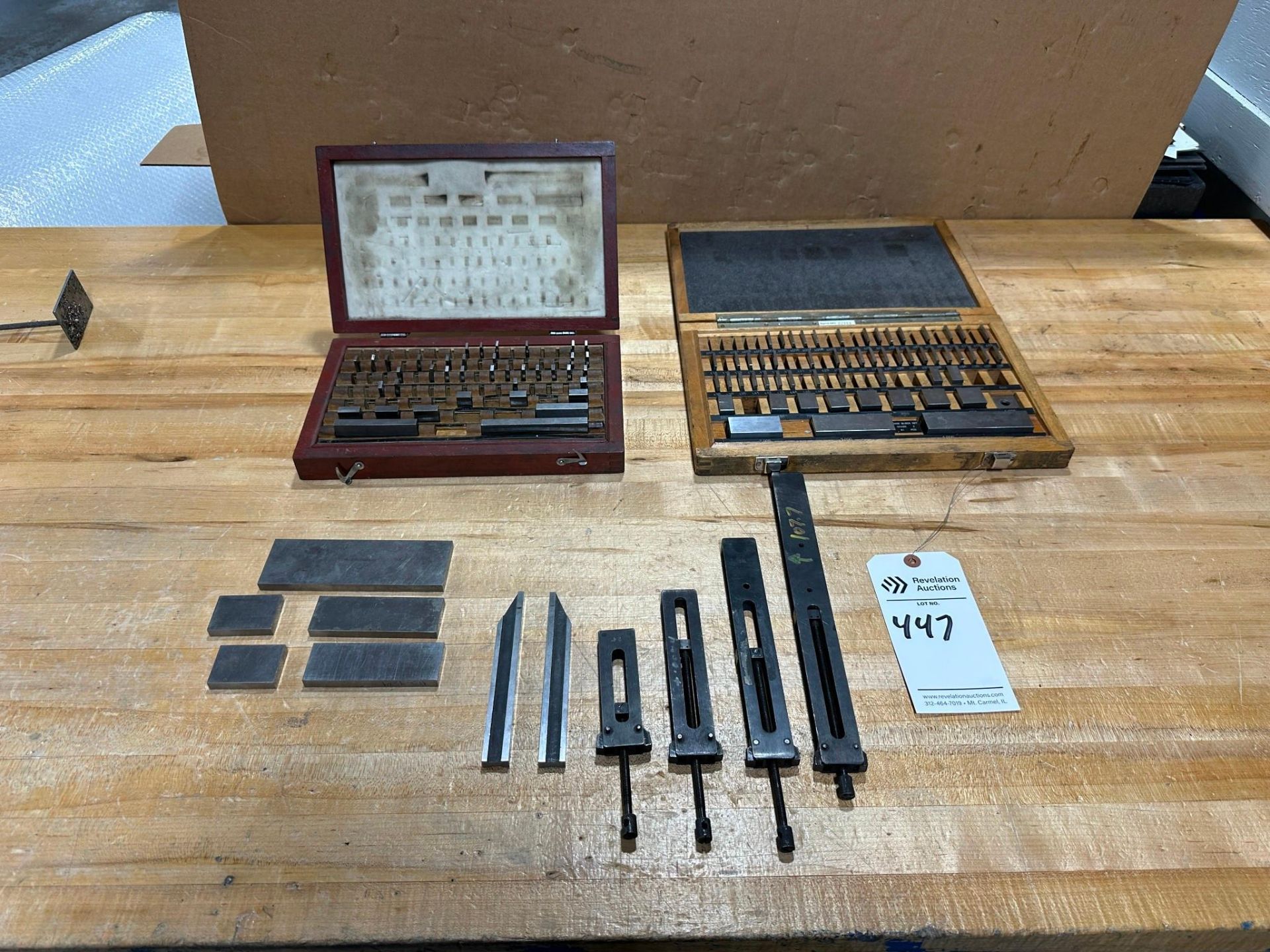 GAUGE BLOCK SETS AND GAUGE BLOCK HOLDERS Item Location - Madison ...