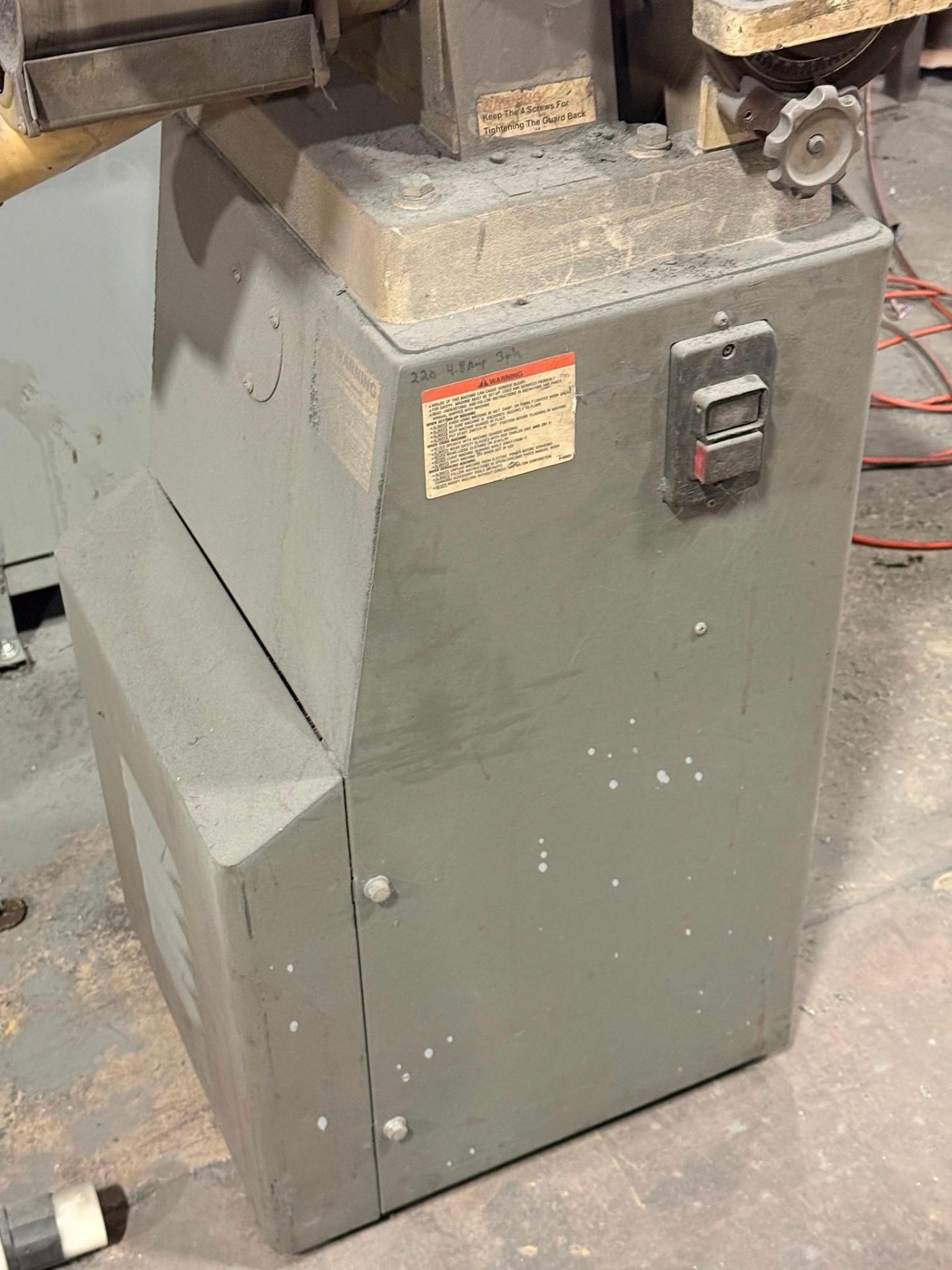 WILTON (JET) 4202A COMBINATION BELT AND DISC SANDER (FOR PARTS ONLY) SN ...